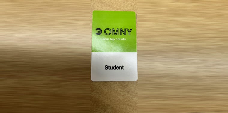 Student OMNY Card | NYSenate.gov
