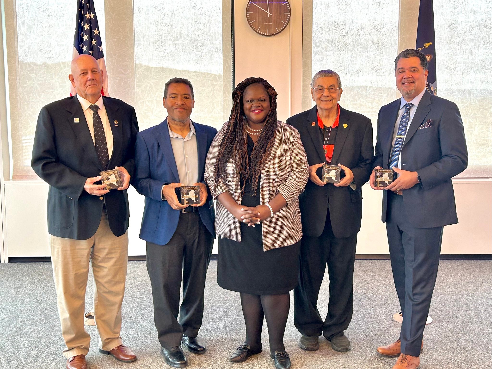 Senator Lea Webb Presents the New York State Senate Commendation Award ...