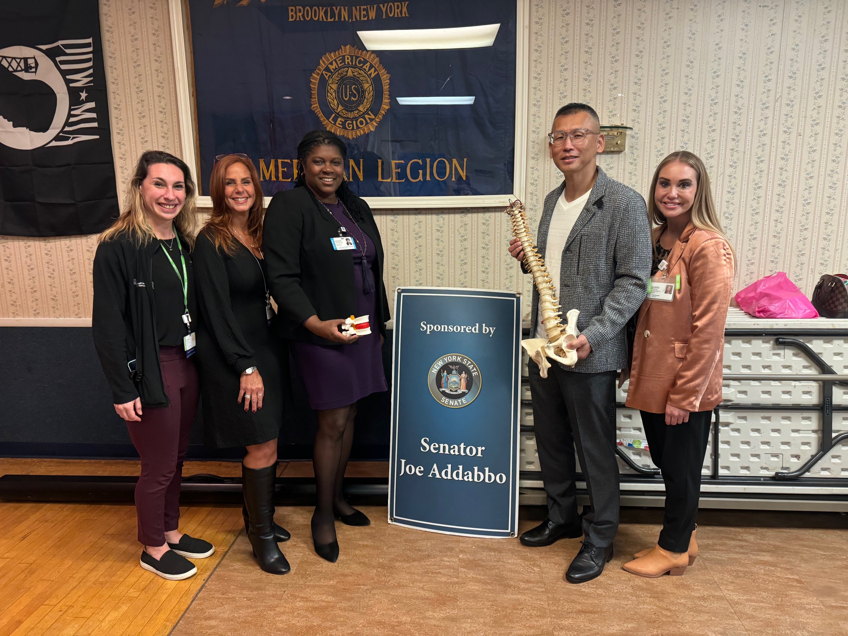 Addabbo Hosts Spine Health Awareness Month Event Featuring Expert ...