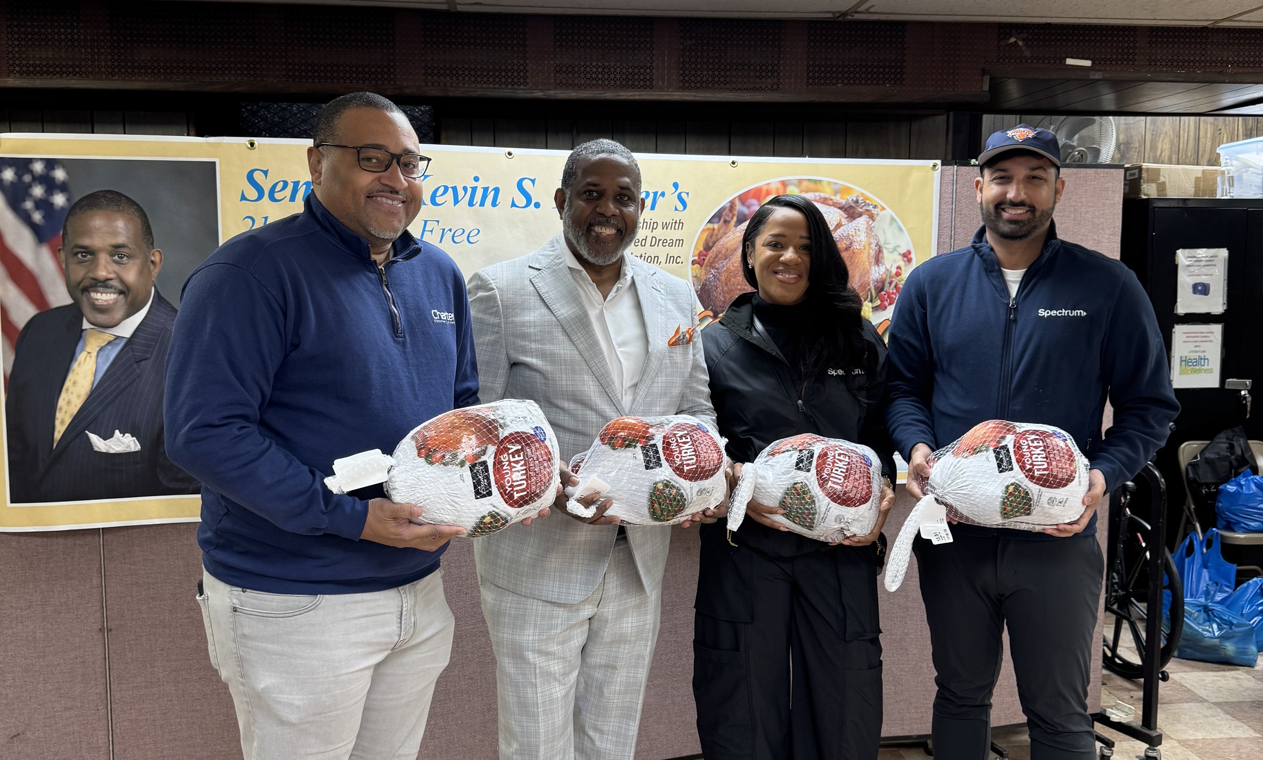Senator Kevin Parker Hosts the 21st Annual Turkey Giveaway to Support ...