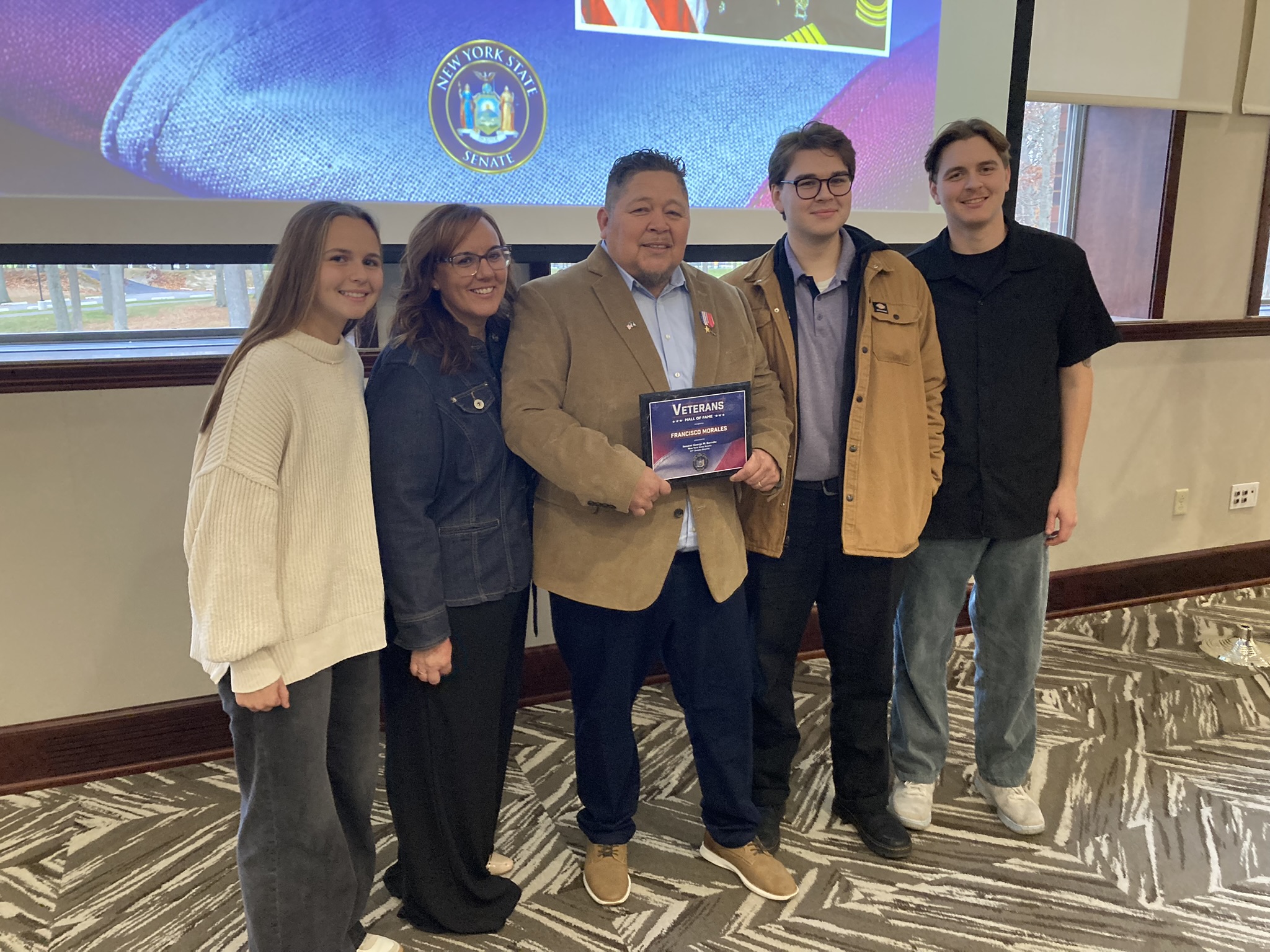 Senator George Borrello Honors Retired Army Master Sgt. Francisco ...