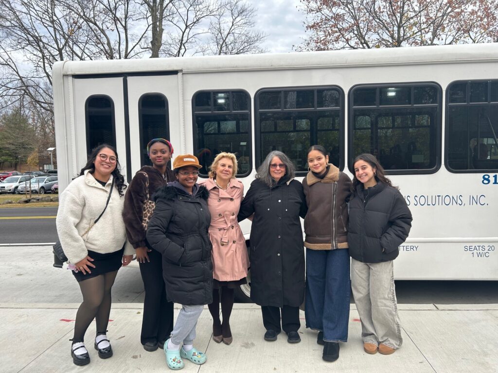 SUNY Purchase celebrates new ADA compliant bus stop with ribbon cutting ...