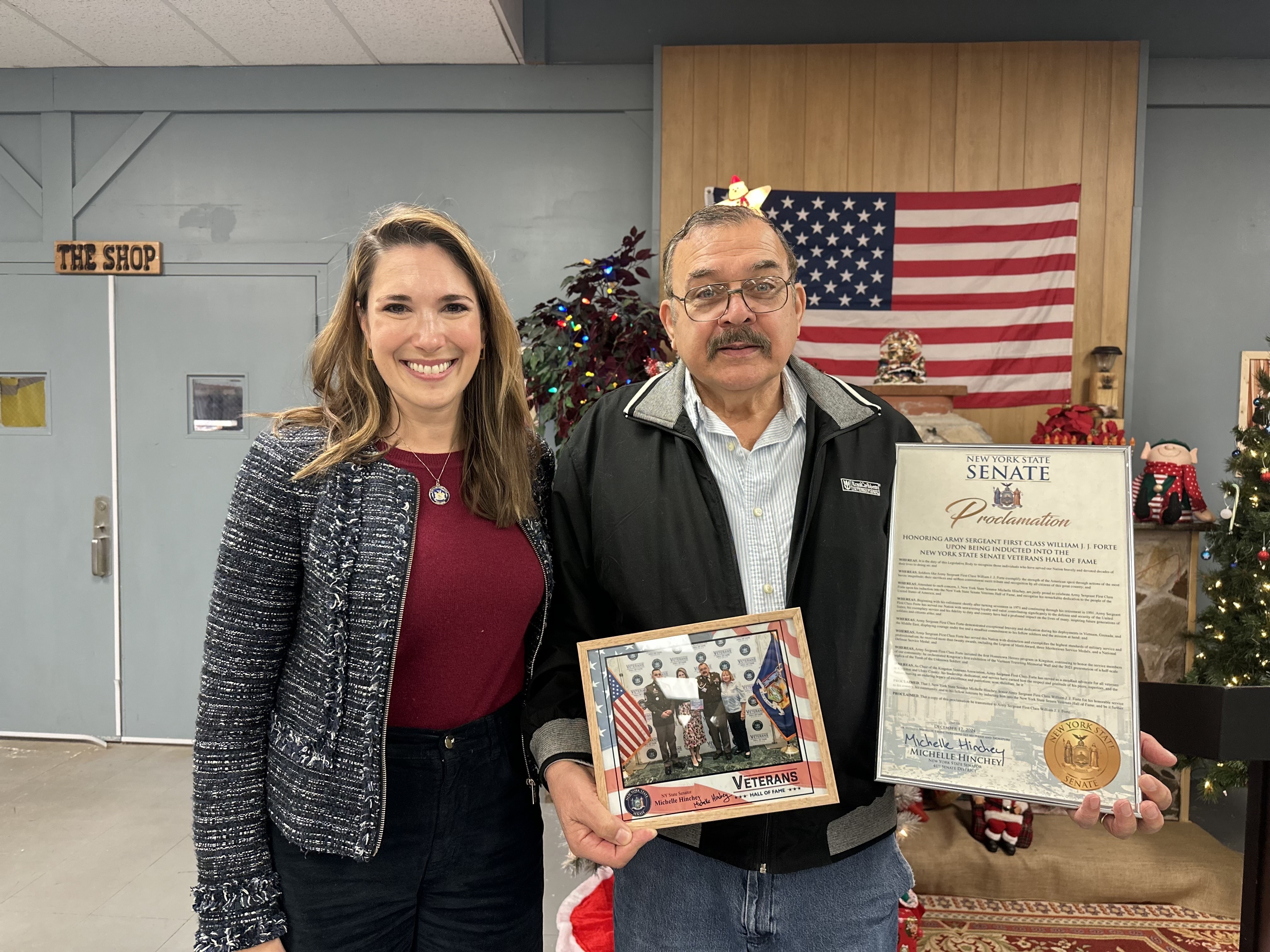 Hinchey Honors 2024 Veterans’ Hall of Fame Inductee, Army Sergeant ...