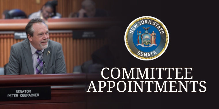Senator Peter Oberacker Announces Committee Appointments for 2025-2026 ...