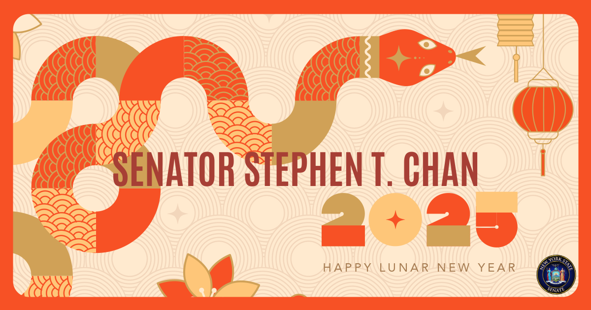 Senator Chan Wishes Everyone A Happy Lunar New Year | NYSenate.gov