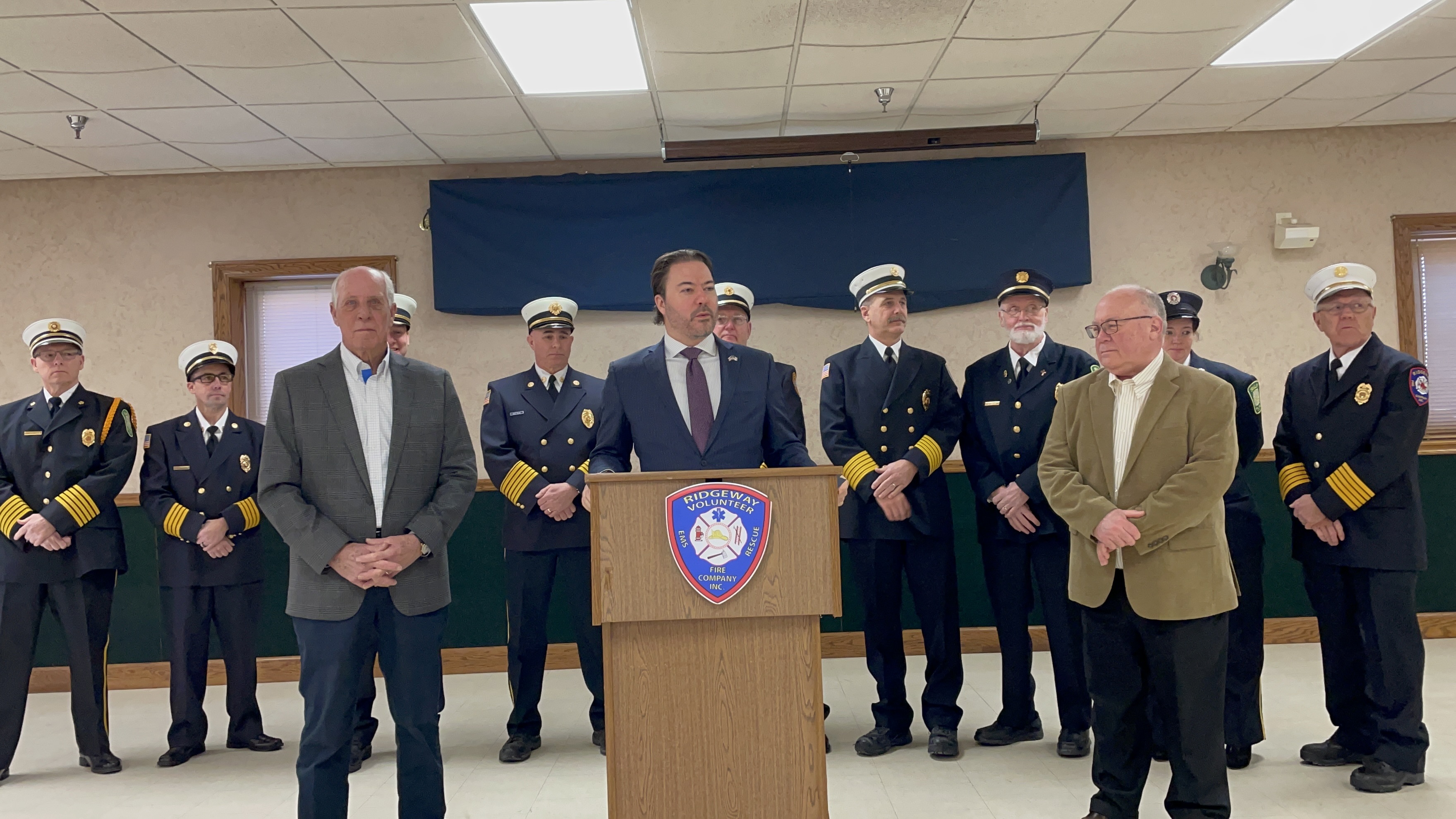New York State Senate Republican Leader Rob Ortt, Assemblyman Paul ...