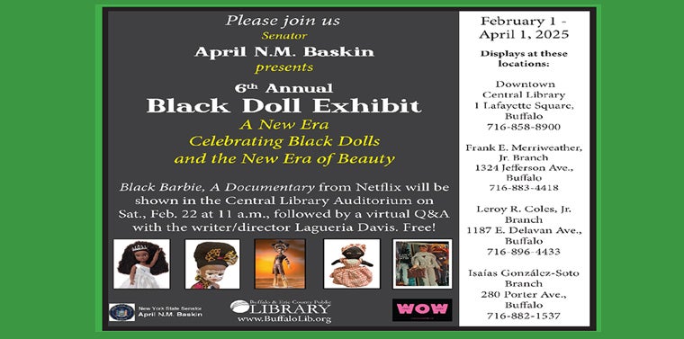 A New Era: Celebrating Black Dolls Presented by New York State Senator ...