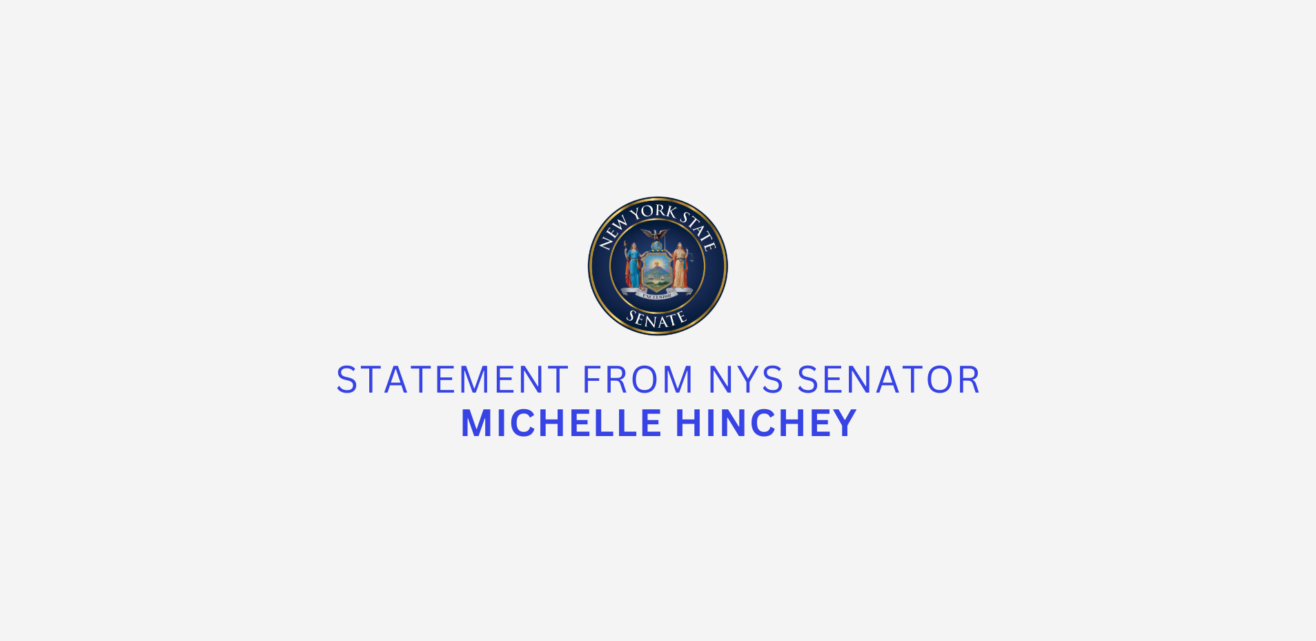 Statement from Senator Michelle Hinchey on Governor’s Utility Oversight ...
