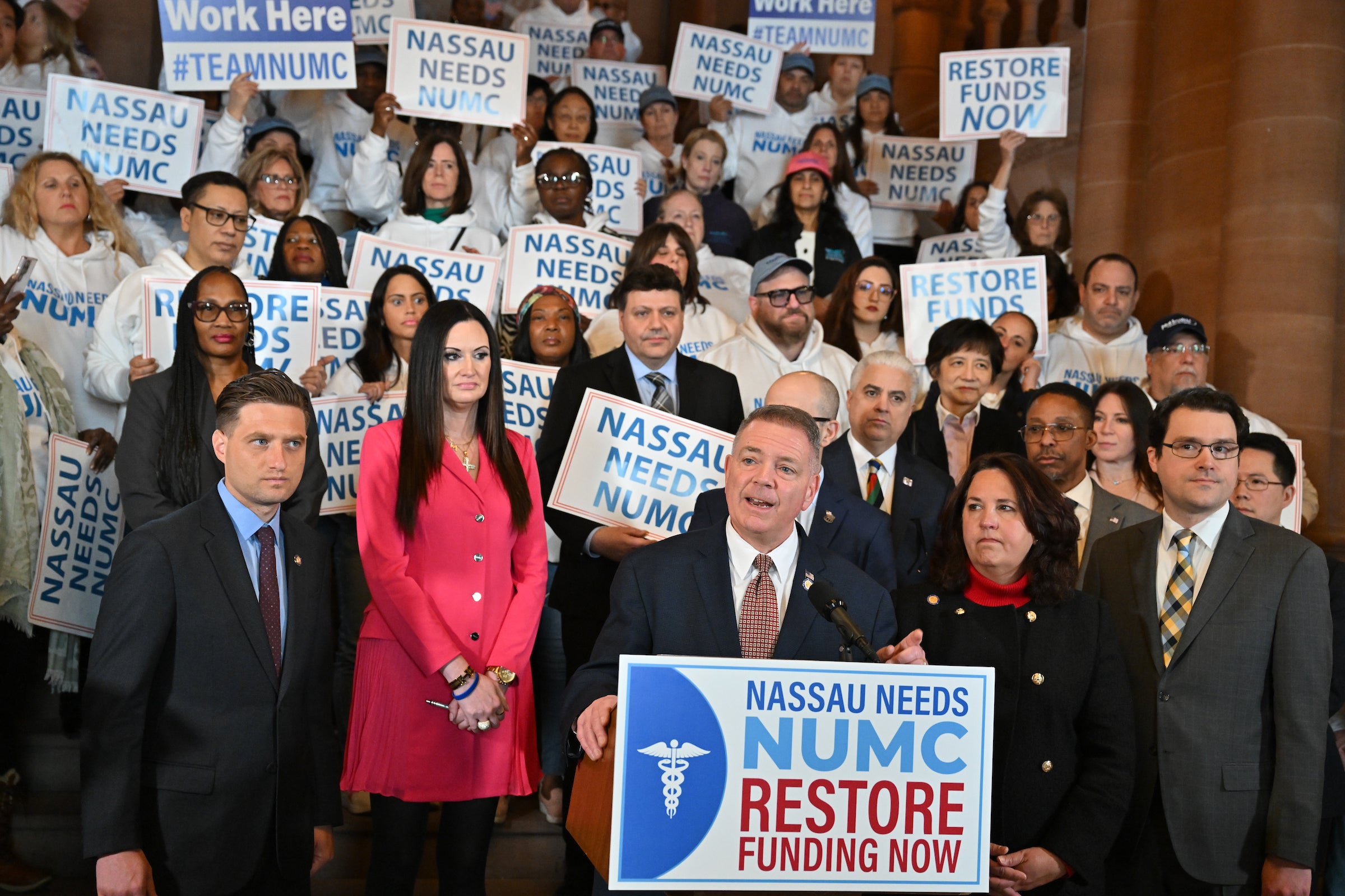 Lawmakers, Health Care Heroes, & Hospital Leadership Rally in Albany ...