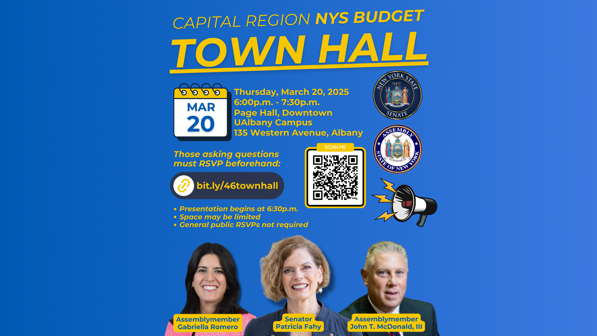Capital Region NYS Budget Town Hall | NYSenate.gov