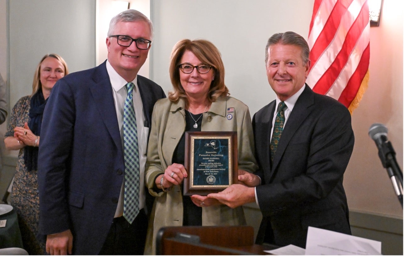 Senator Pam Helming Honored by the American-Irish Legislators Society ...