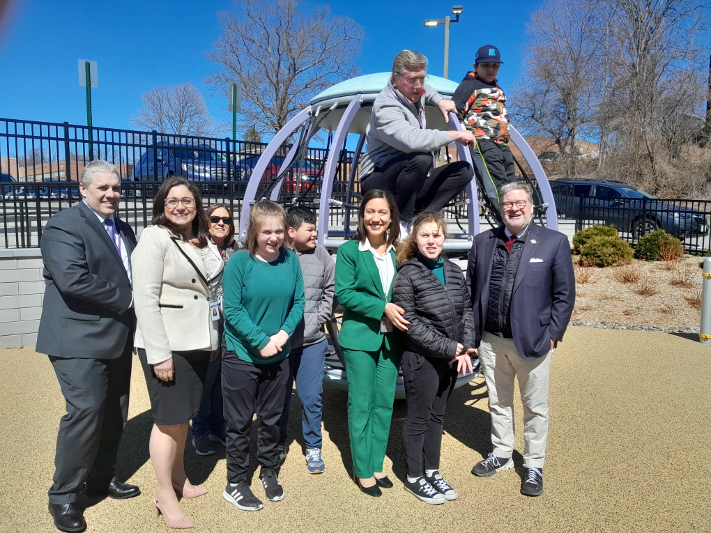 Harckham Announces Opening of John Jay Middle School Playground ...