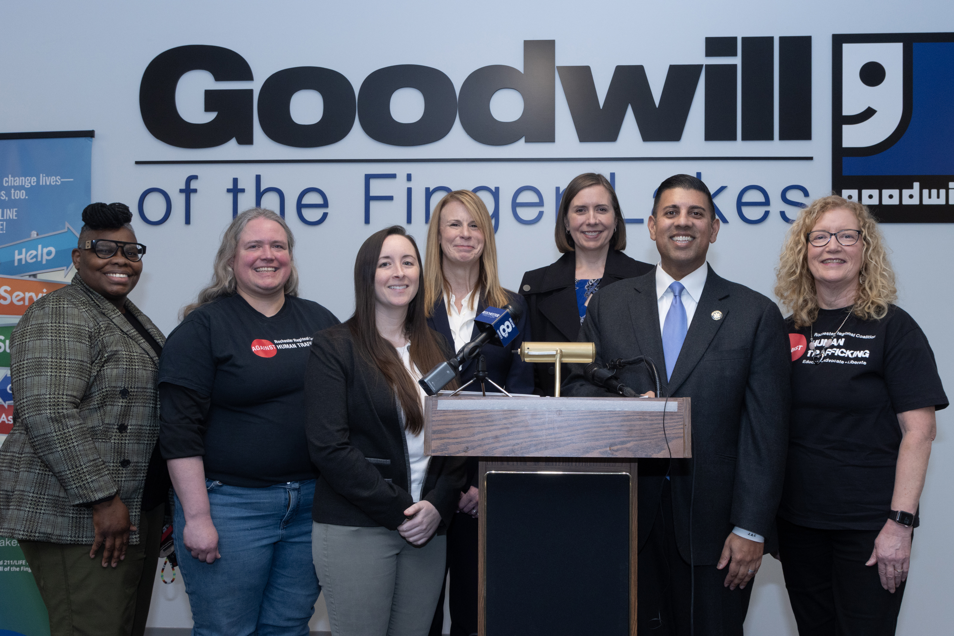 To Combat Human Trafficking, Senator Cooney, Goodwill Of The Finger ...