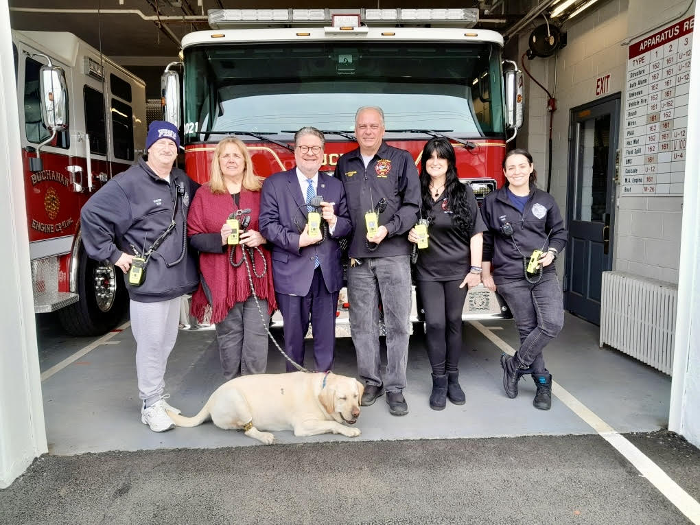 Buchanan Fire Department Receives Crucial Radios Thanks to Harckham ...