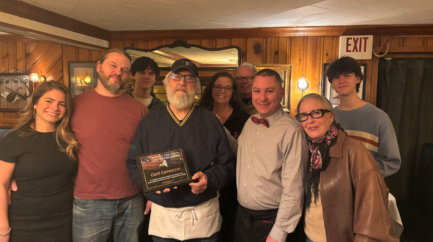 Senator Fahy Presents New York State Senate Empire Award to Café ...