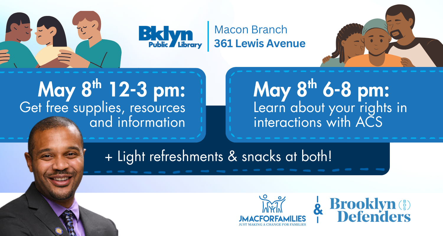 MAY 8th: Family Protection Know Your Rights Training | NYSenate.gov