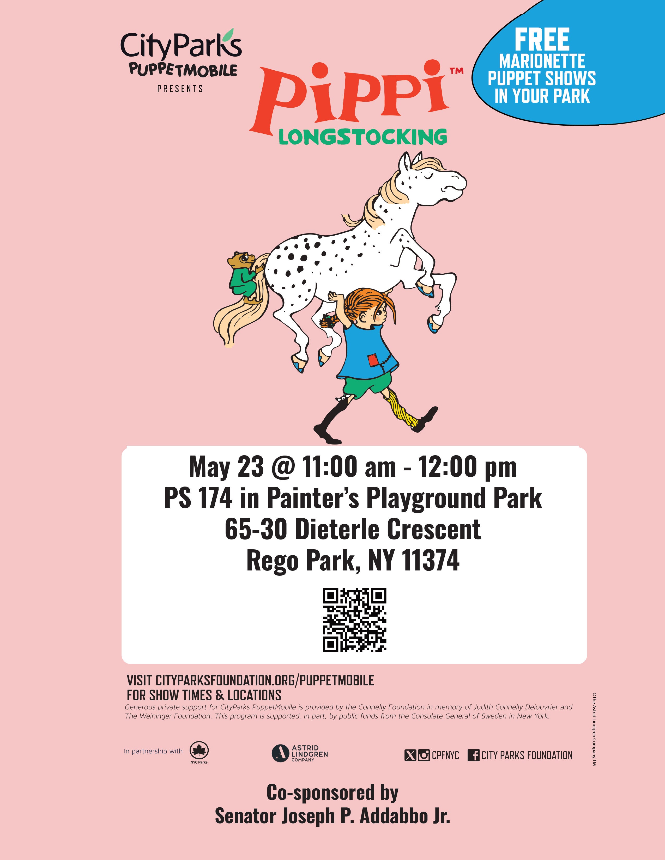 (POSTPONED) Senator to Host Puppetmobile Event Celebrating Pippi ...