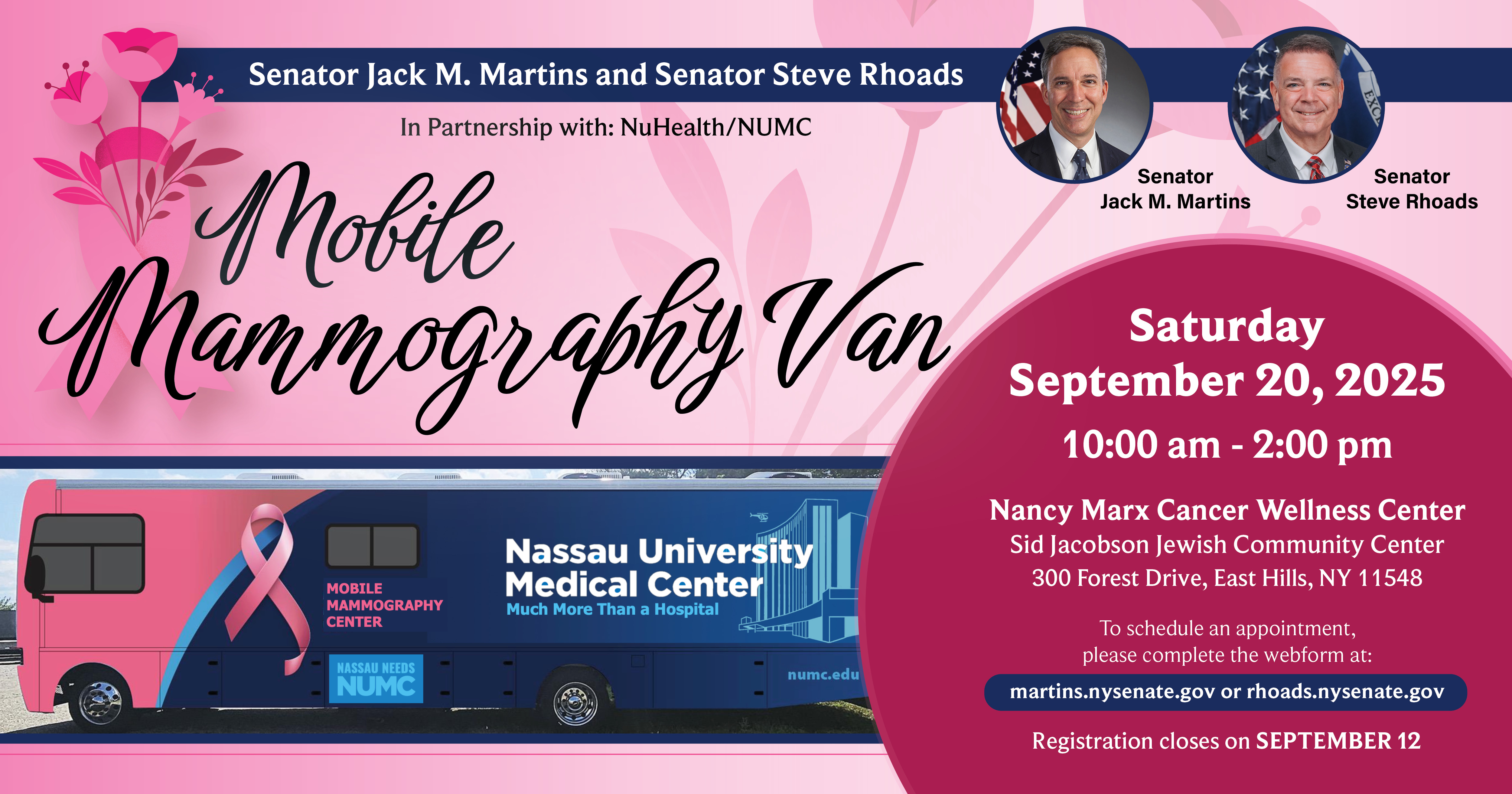 Mobile Mammography Van Sign Up | NYSenate.gov