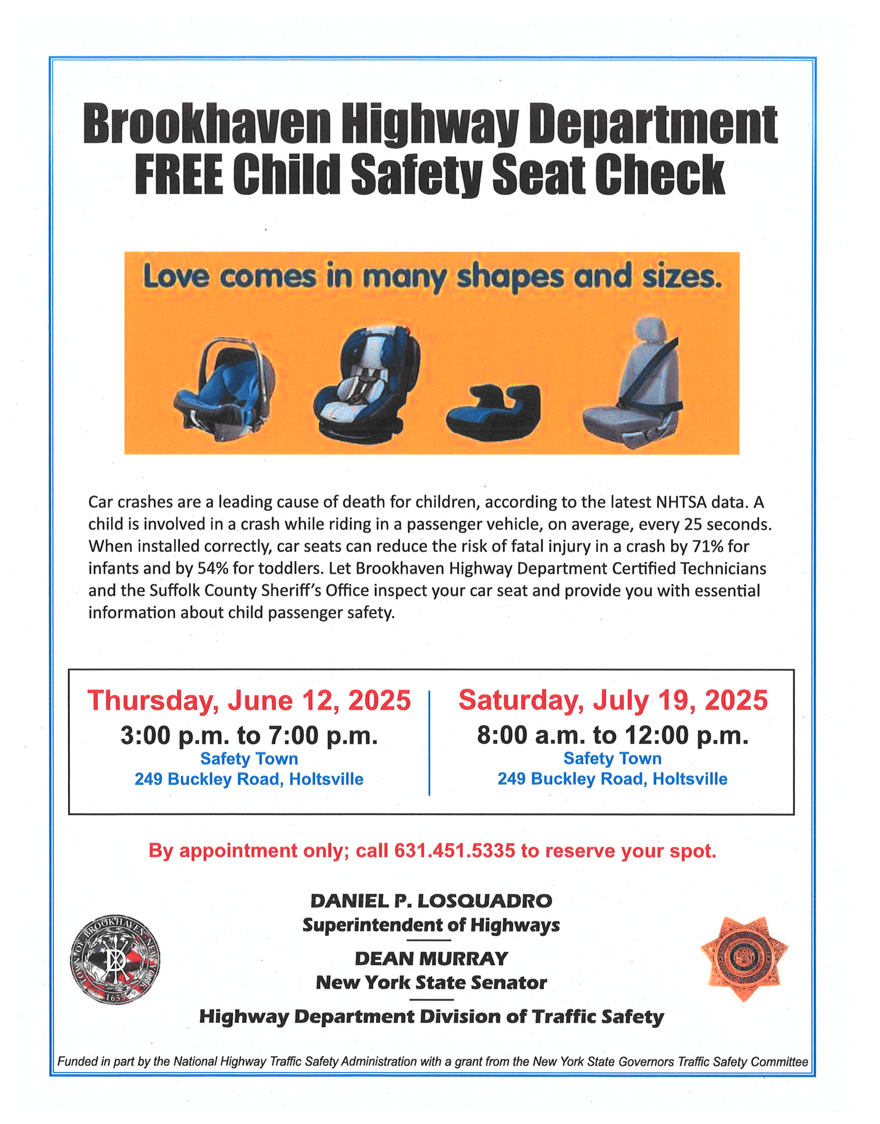 NYS Senator Dean Murray And The Town of Brookhaven's Highway Department ...