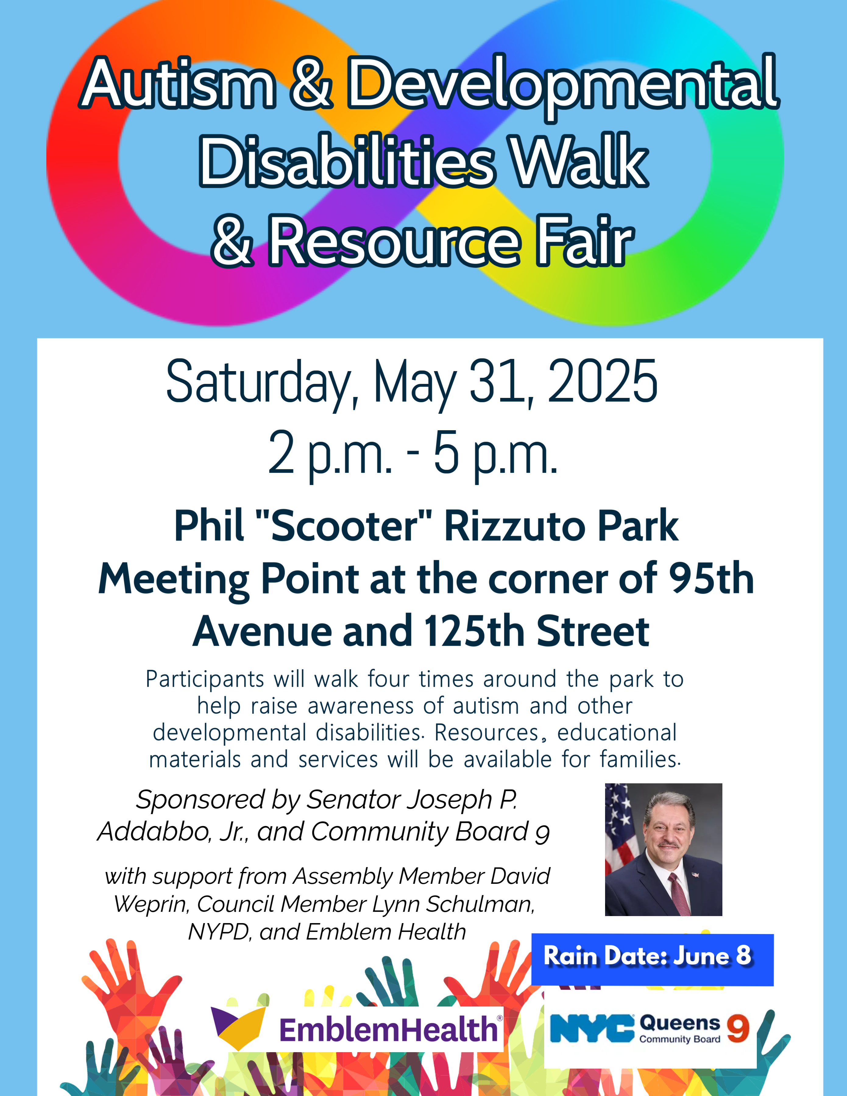 Walk Autism Speaks Flyer 2017