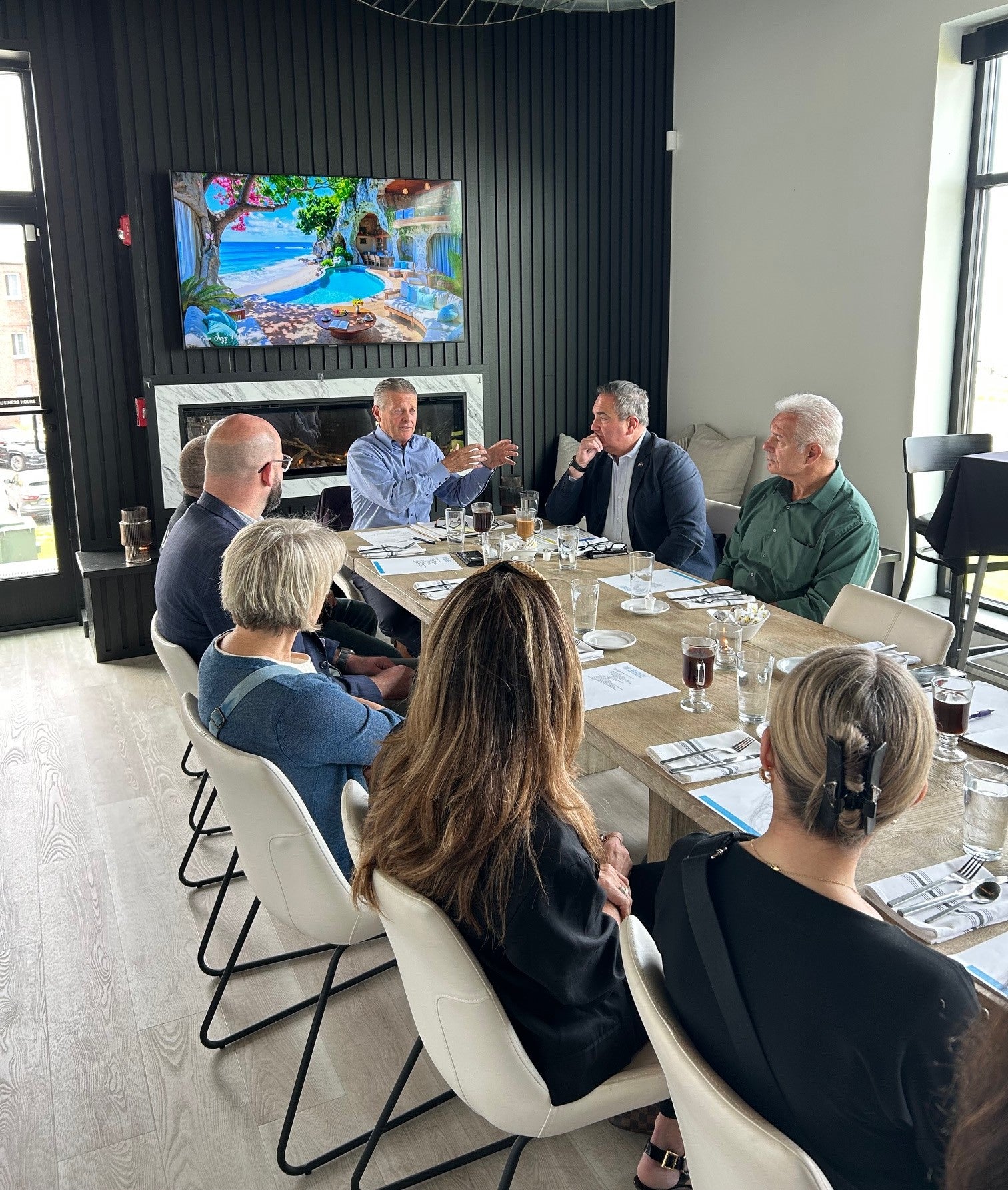 Senator Gallivan Addresses Restaurant Roundtable | NYSenate.gov