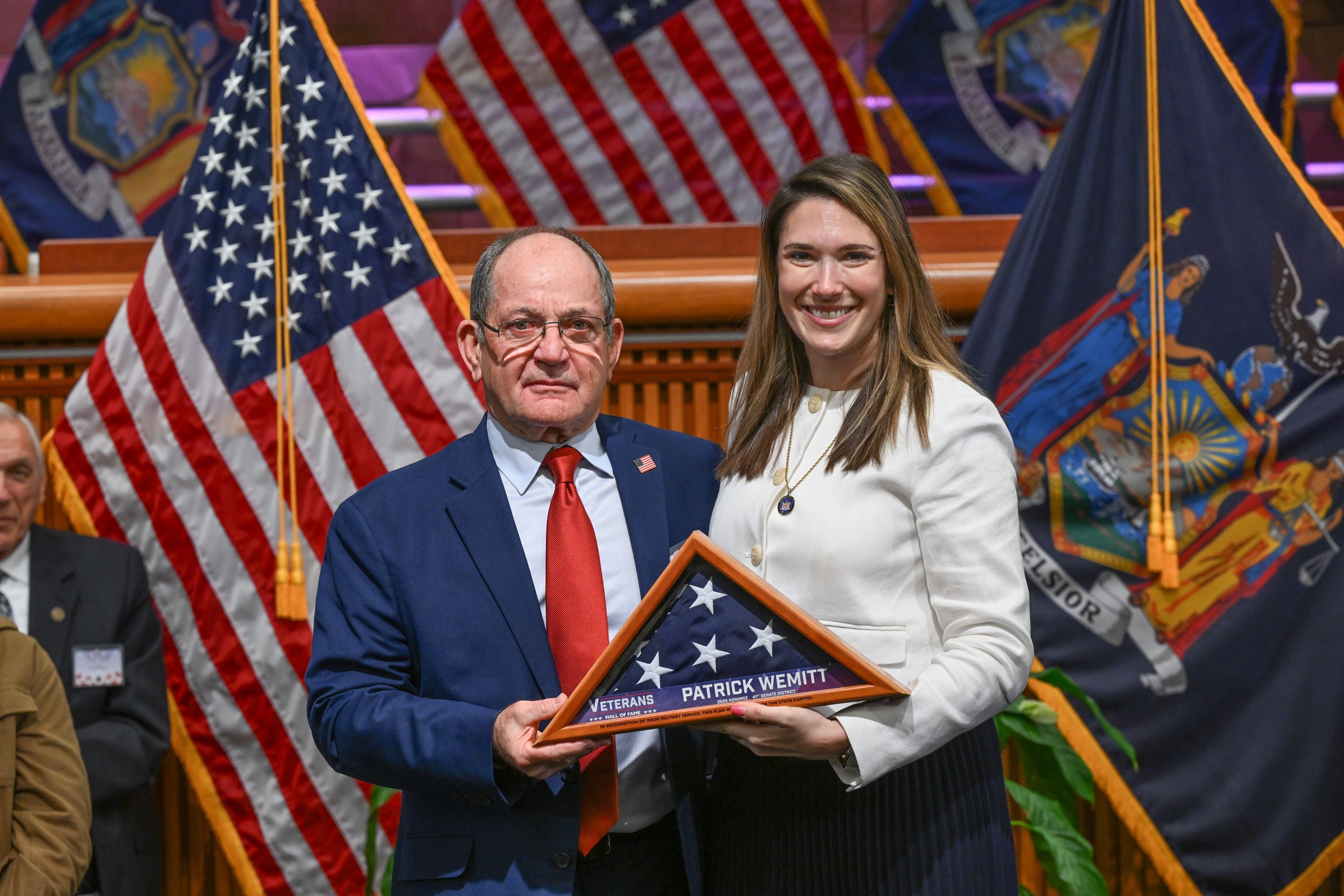 Hinchey Inducts Vietnam Veteran Patrick Wemitt of Chatham into the 2025 ...