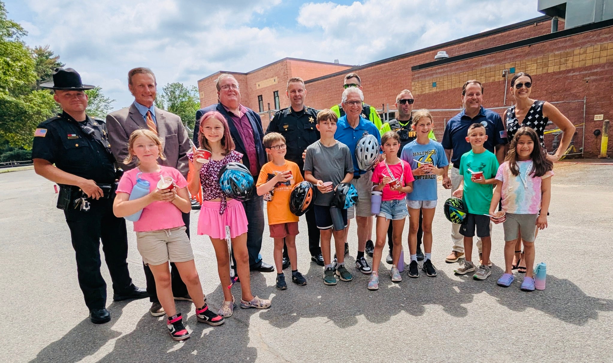 Sen. Tedisco, Under Sheriff Brown, County Clerk Hayner, Stewart’s Shops ...