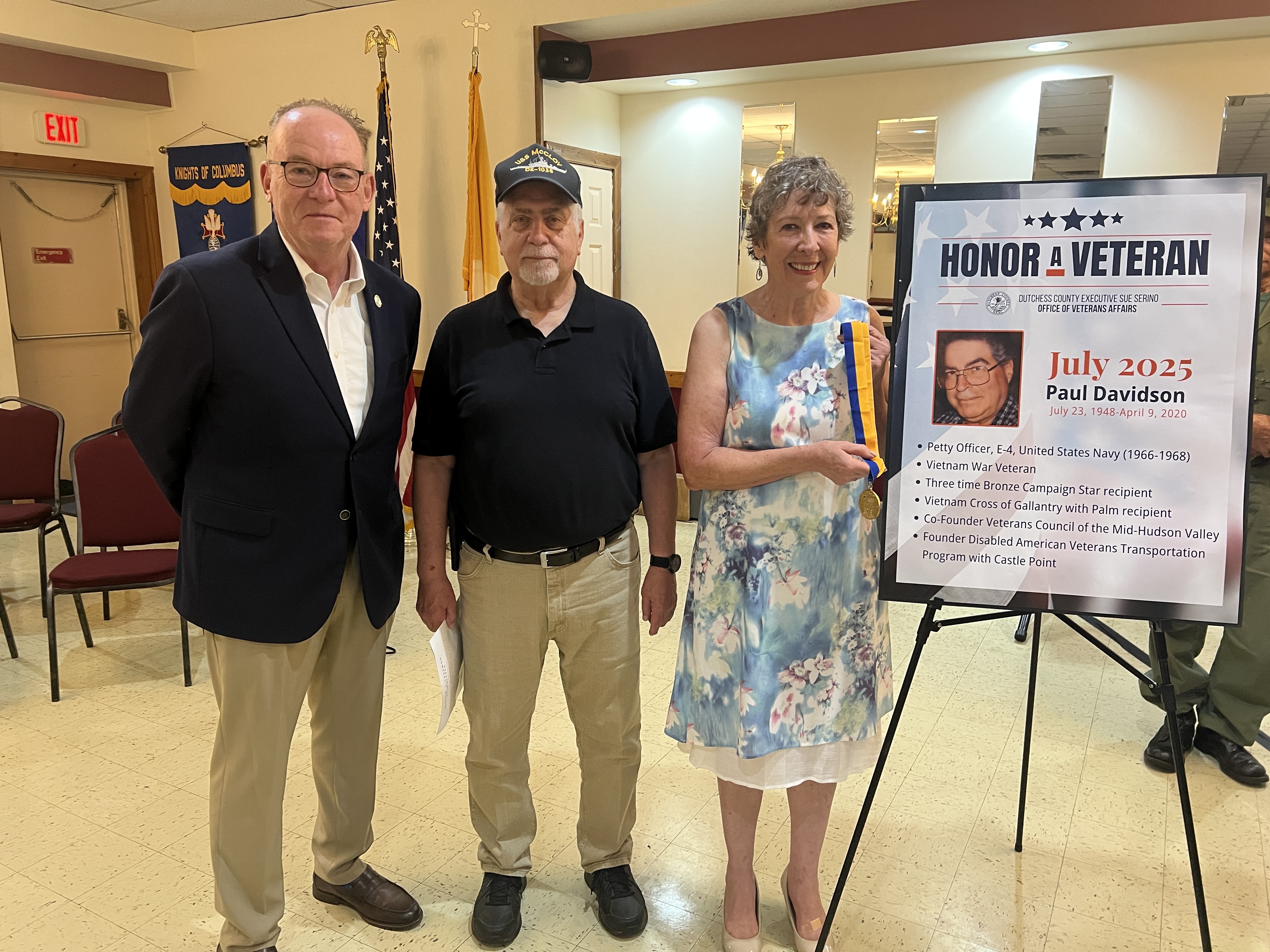 NY Senator Rob Rolison Awards Liberty Medal to East Fishkill resident ...