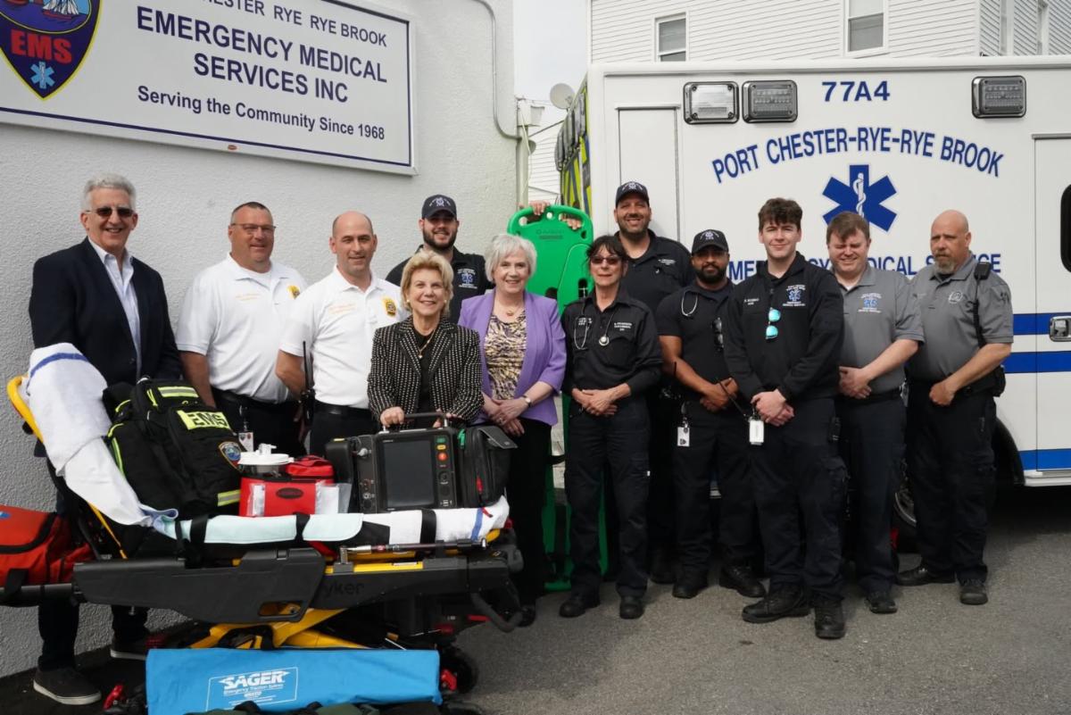 Senator Shelley B. Mayer and Port Chester-Rye- Rye Brook EMS Announce ...