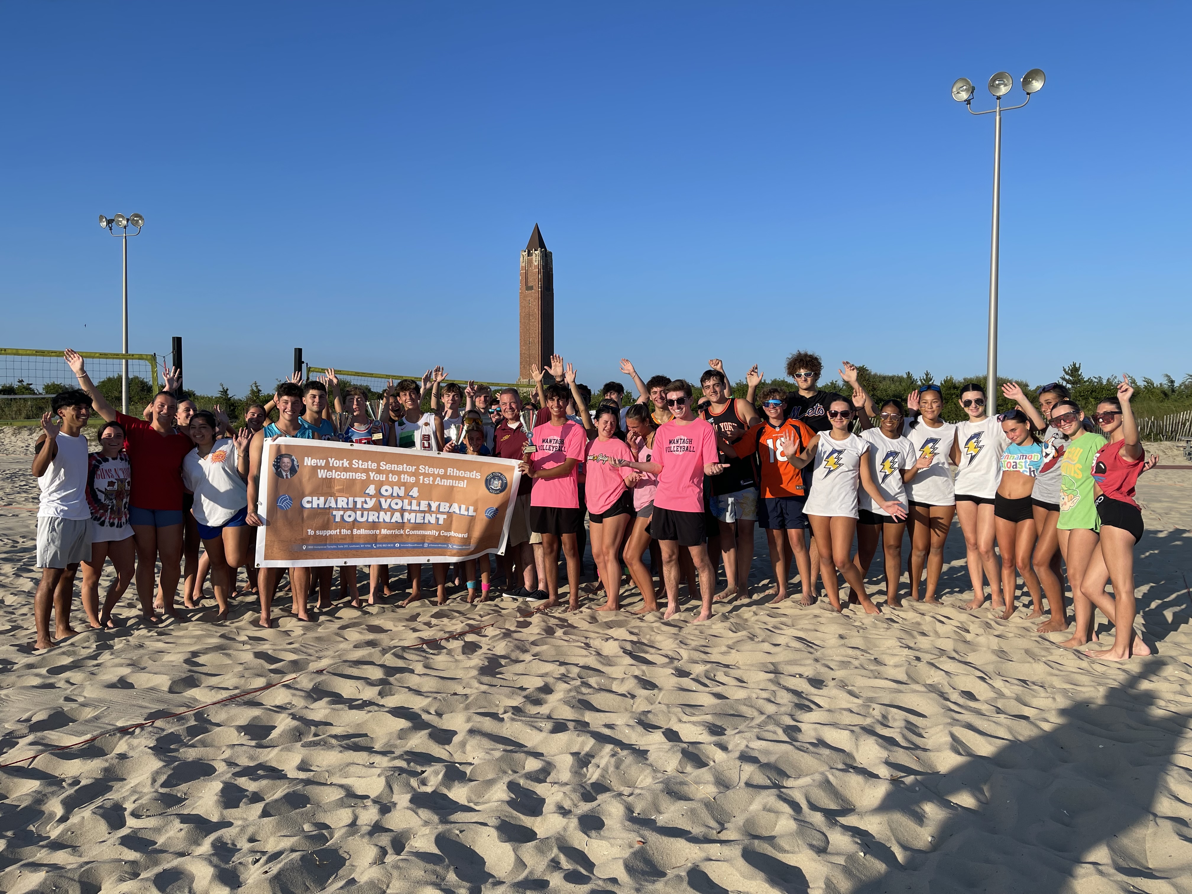 New York State Senator Rhoads Hosts First Annual Charity Volleyball ...
