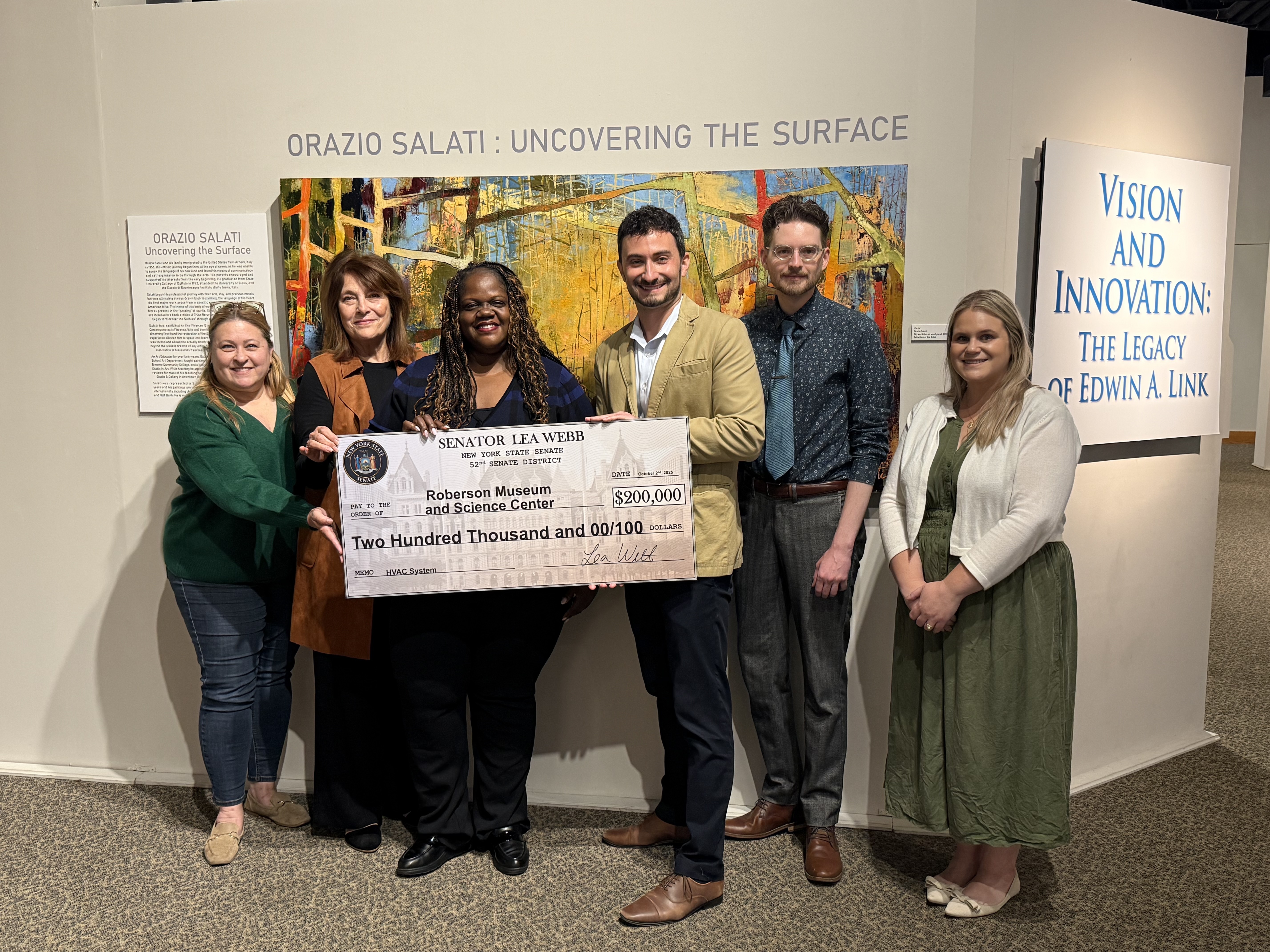Senator Lea Webb Announces $200,000 in State Funding for the Roberson ...