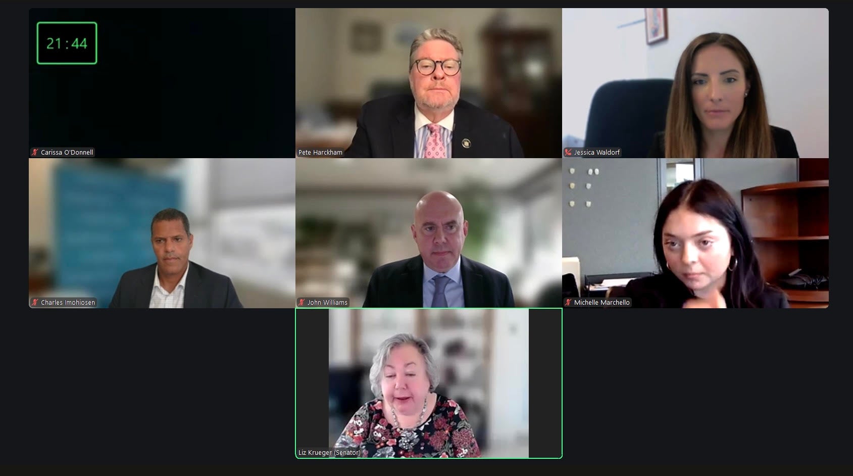 Harckham, Krueger Host Climate Leadership Roundtable With State ...