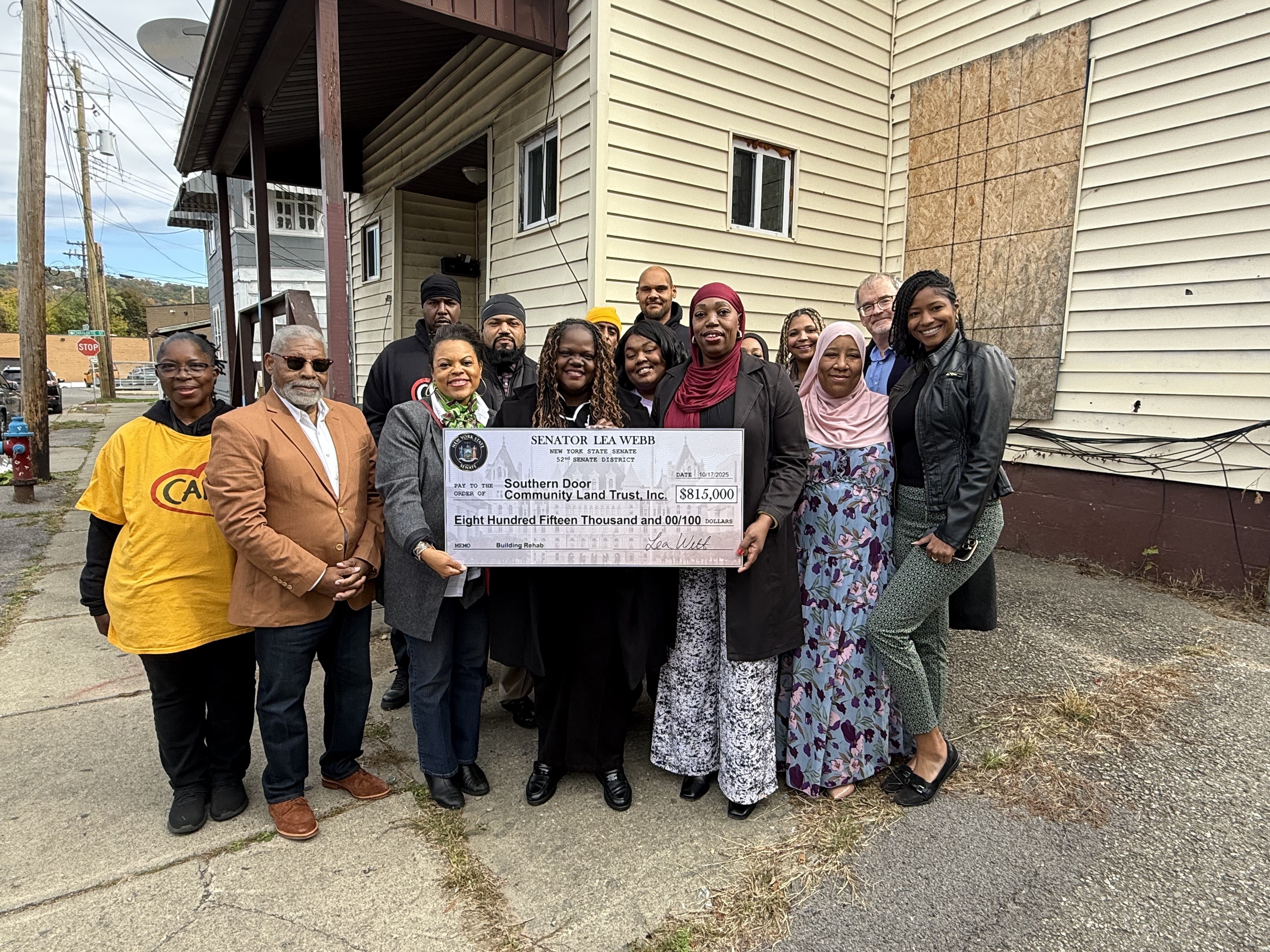 Senator Lea Webb Announces $815,000 in State Funding for Southern Door Community Land Trust, Inc ...