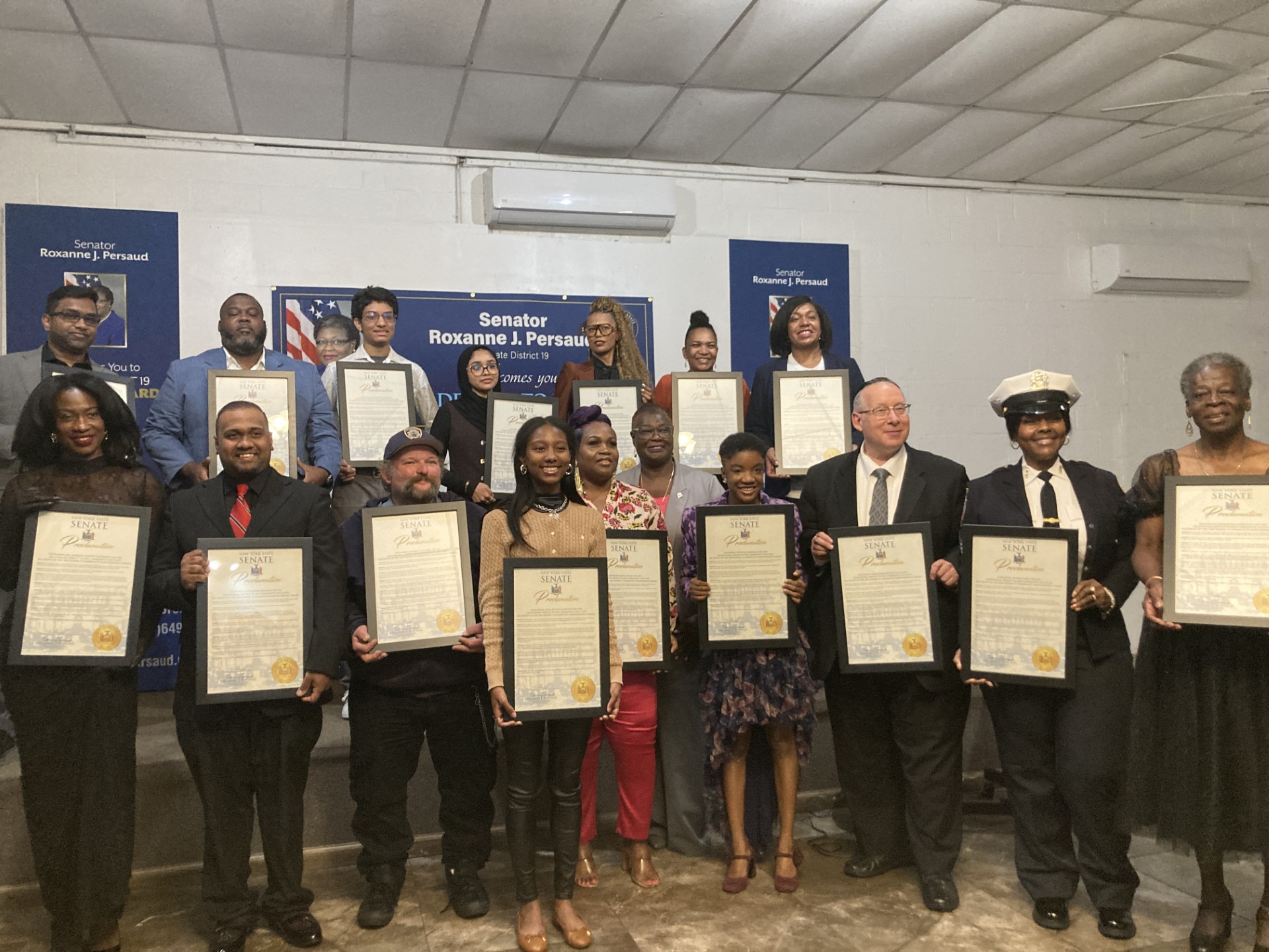 Senator Roxanne J. Persaud Honors 19 Outstanding Individuals at Annual ...