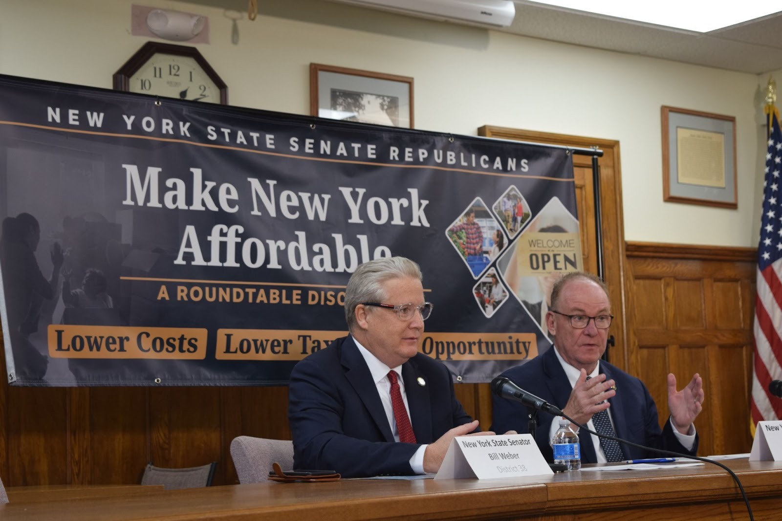 Senator Rob Rolison Hosts Affordability Roundtable in the Hudson Valley ...