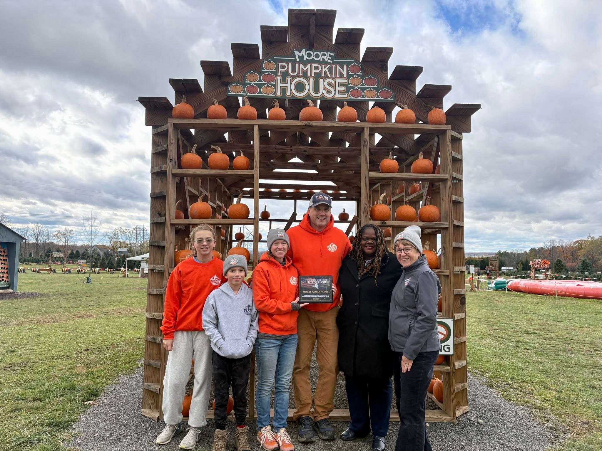 Senator Lea Webb Presents Moore Family Farm with New York State Empire ...