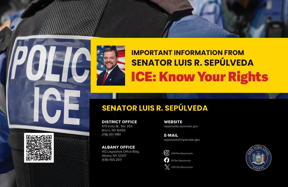 Know Your Rights: Protect Yourself During ICE Encounters | NYSenate.gov
