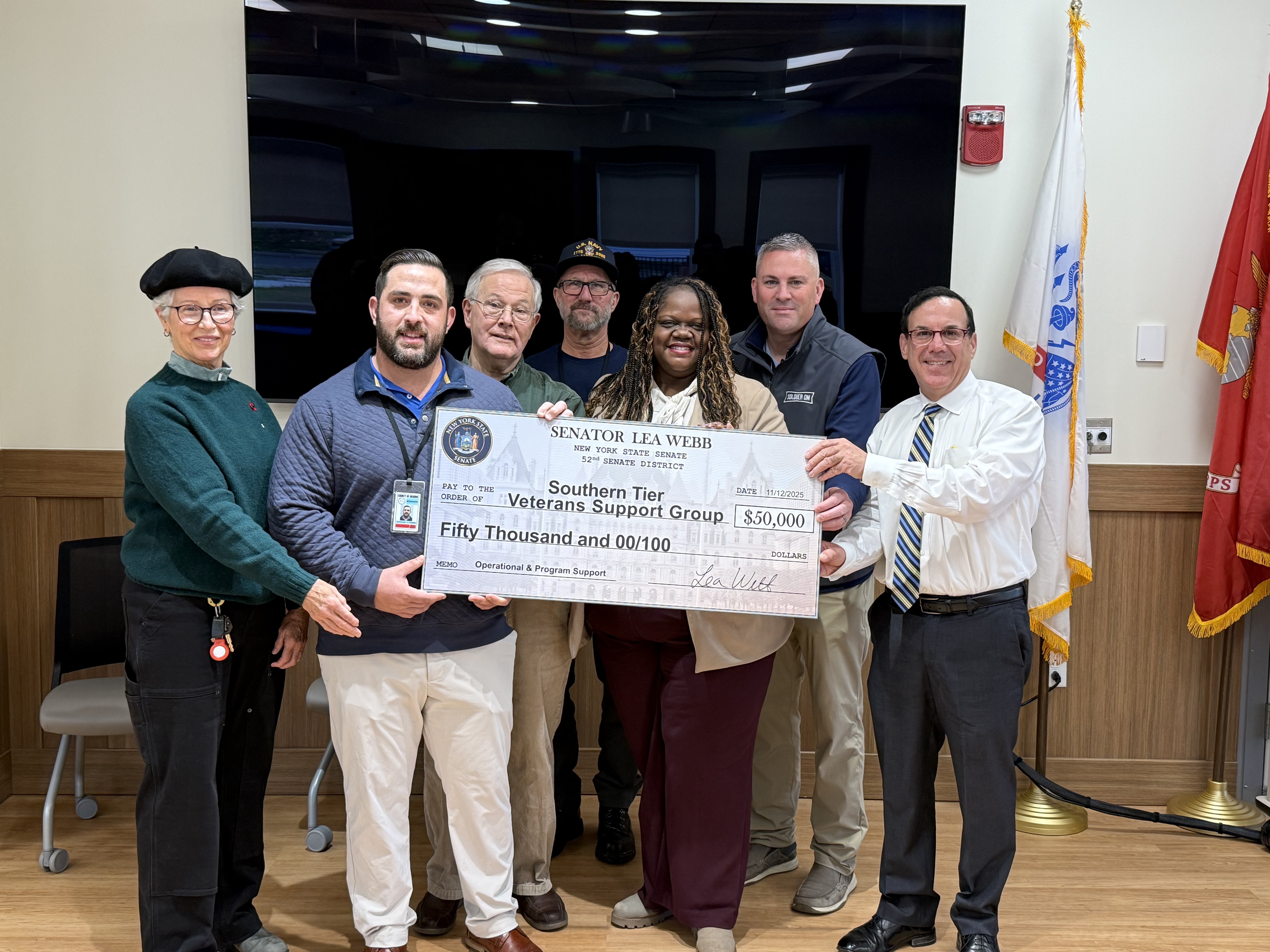 Senator Lea Webb Delivers $50,000 to Broome County to Support the ...