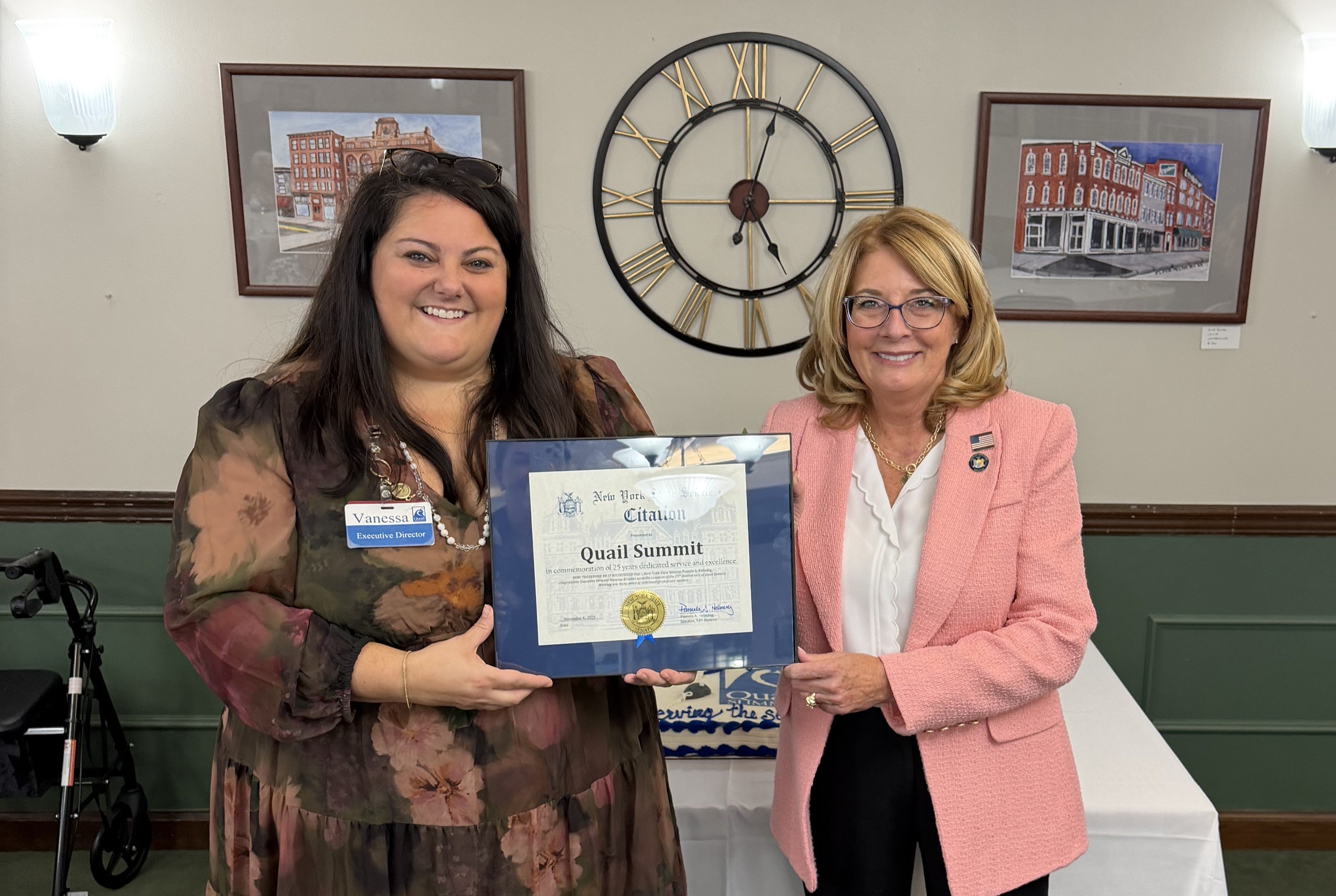 Senator Helming Celebrates 25th Anniversary of Quail Summit in ...