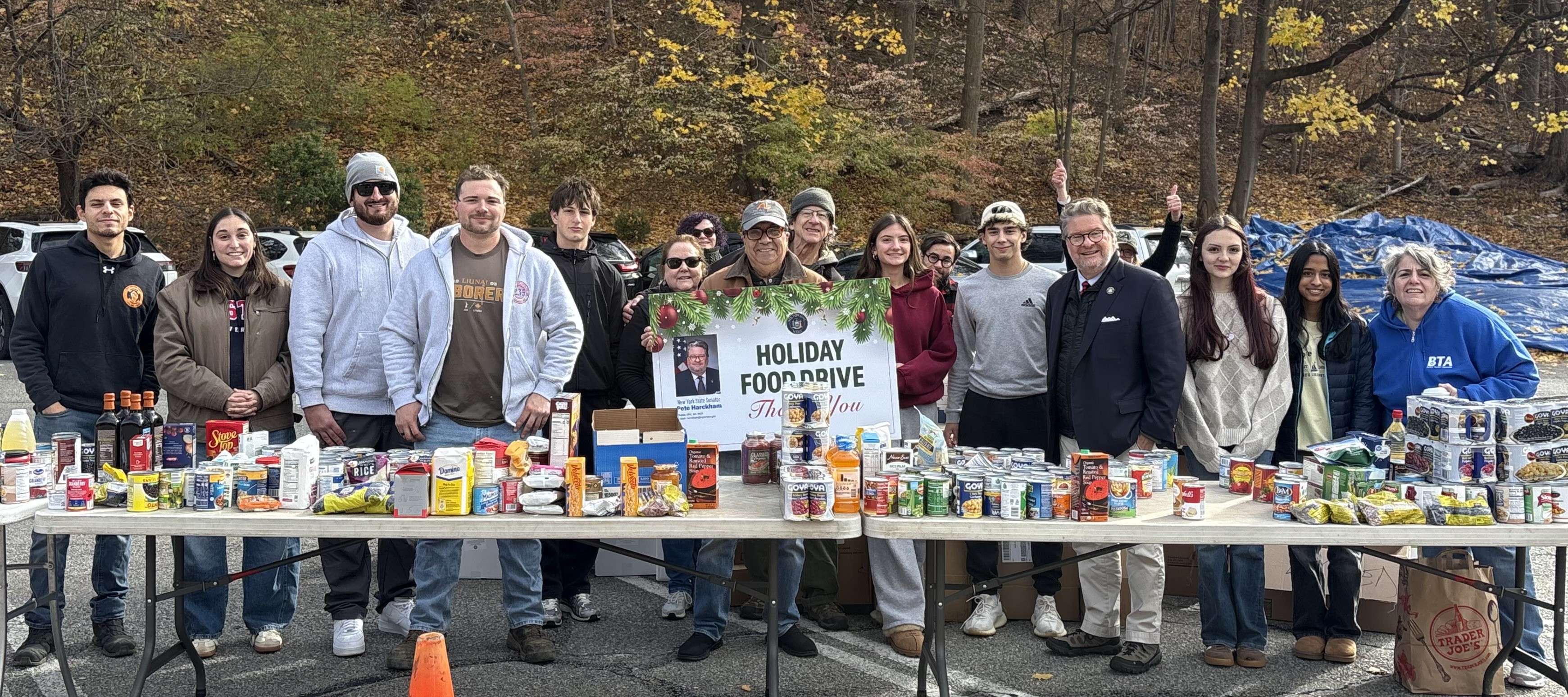 Harckham, Volunteers Host Food Drive in Mount Kisco and Collect 3,000 ...