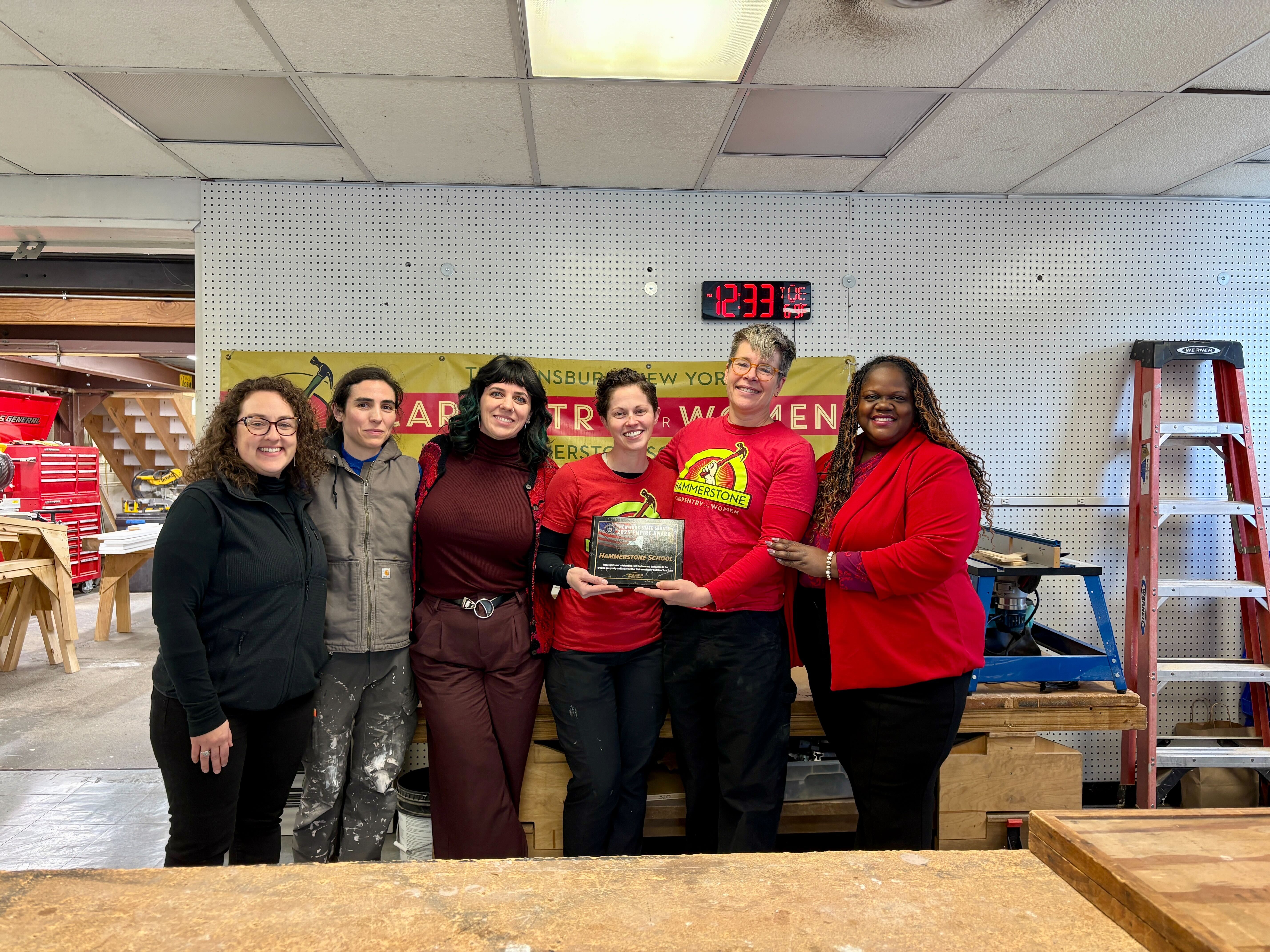 Senator Lea Webb Presents Hammerstone School with New York State Empire ...