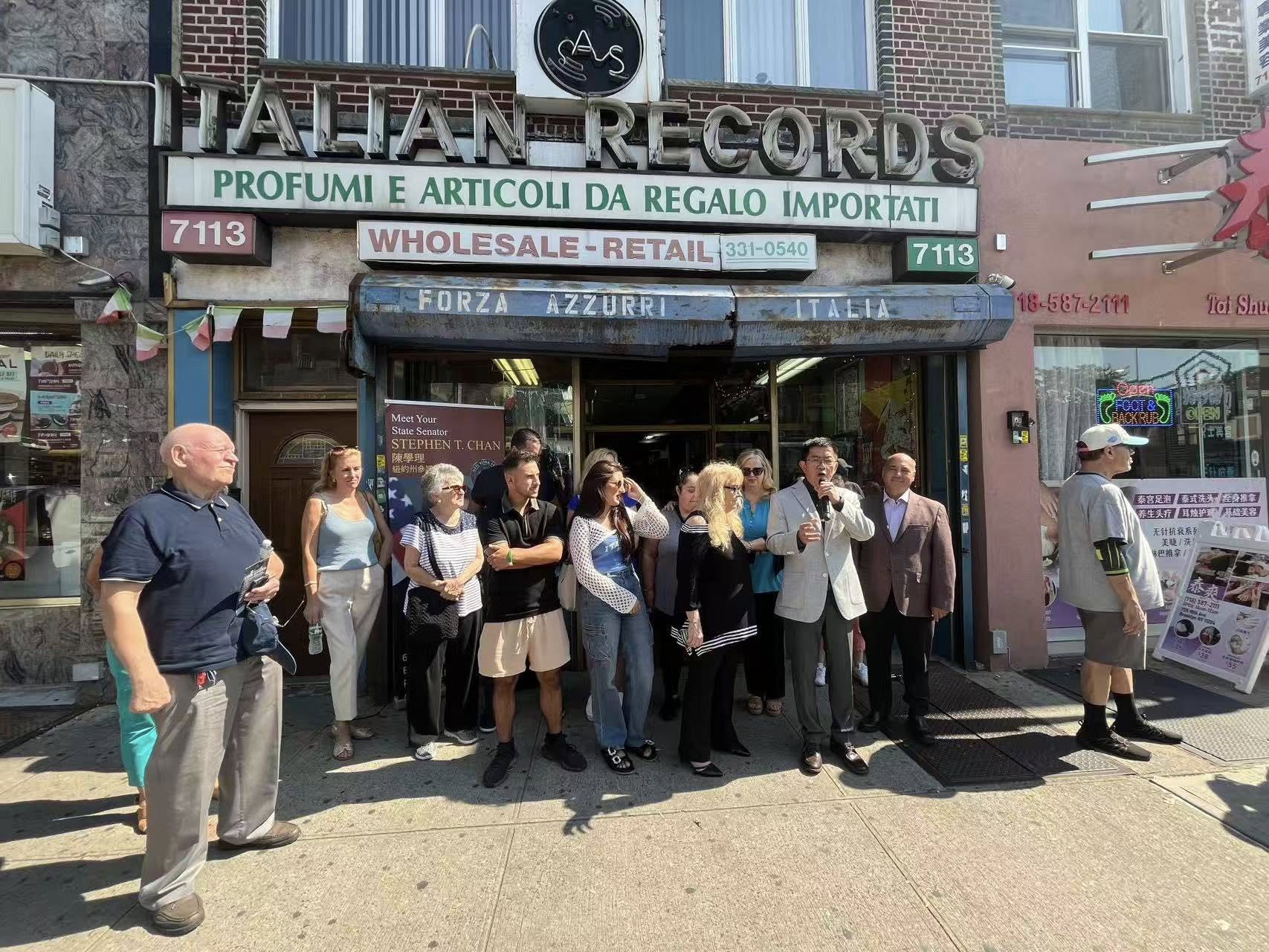 SAS Italian Records Receives New York State Empire Award | NYSenate.gov