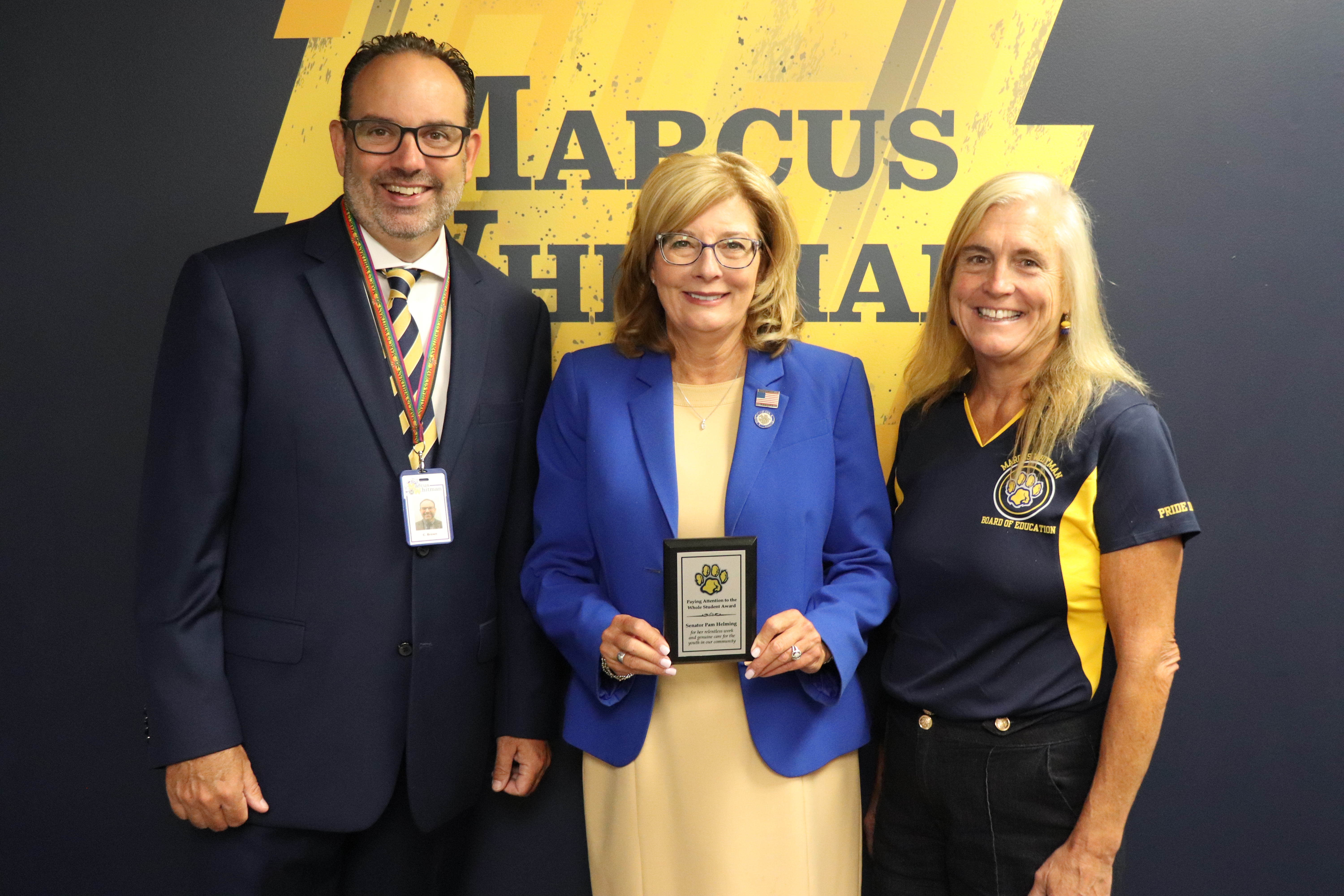 Senator Helming Recognized with Marcus Whitman PAWS Award | NYSenate.gov