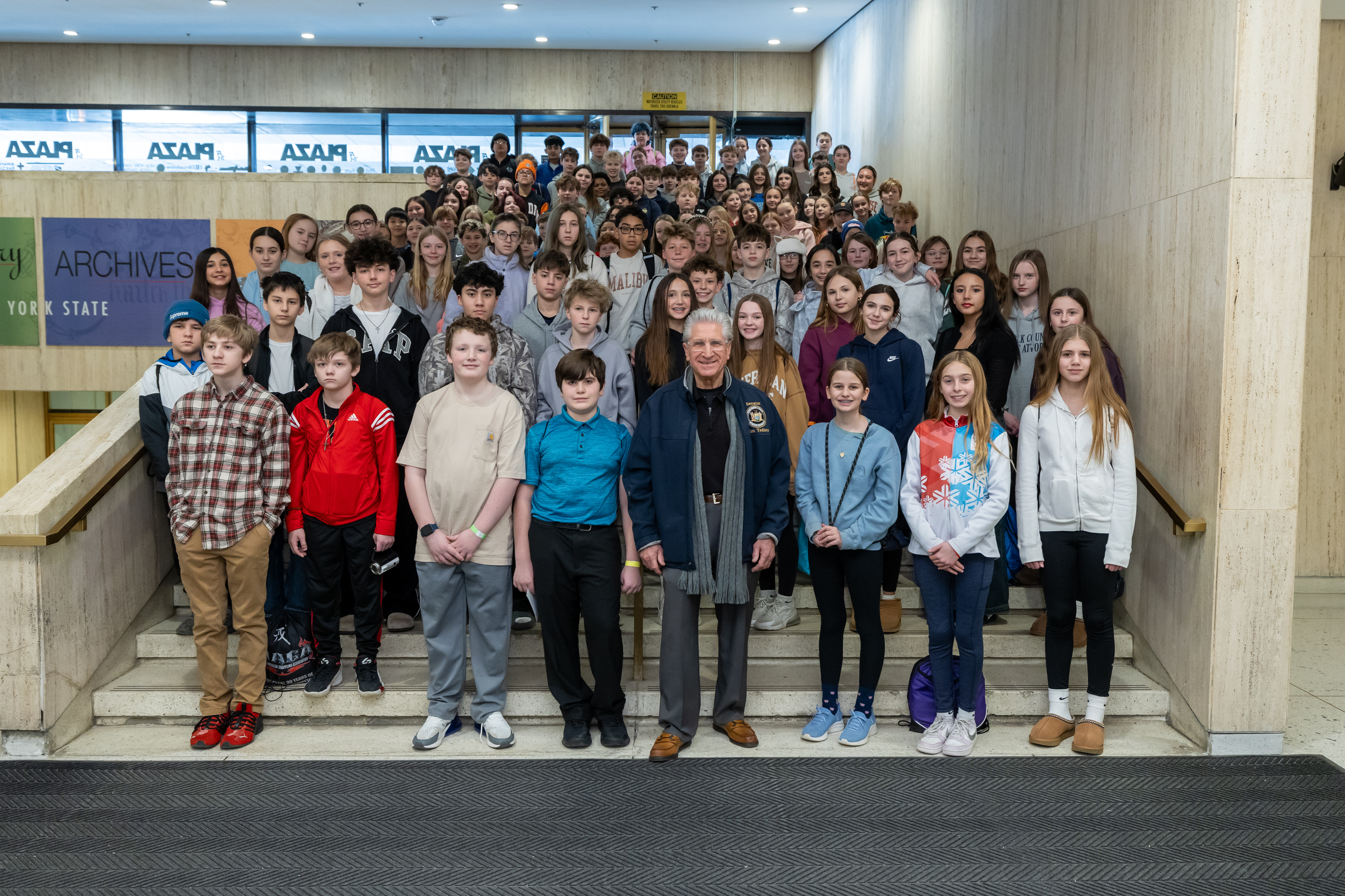 Sen. Tedisco Welcomes Maple Avenue Middle School 7th Grade Class to ...