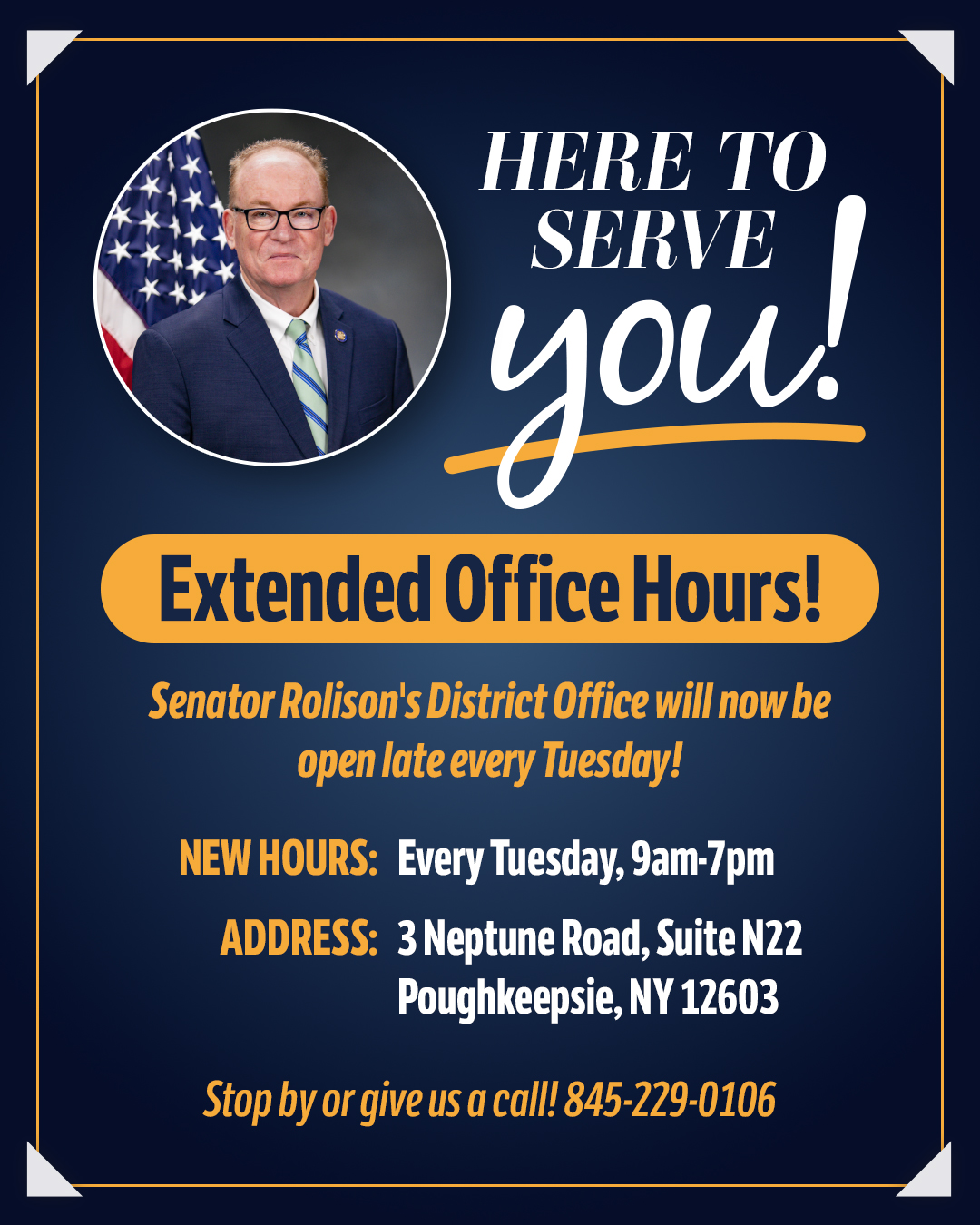 Extended Office Hours – March 2026 | NYSenate.gov