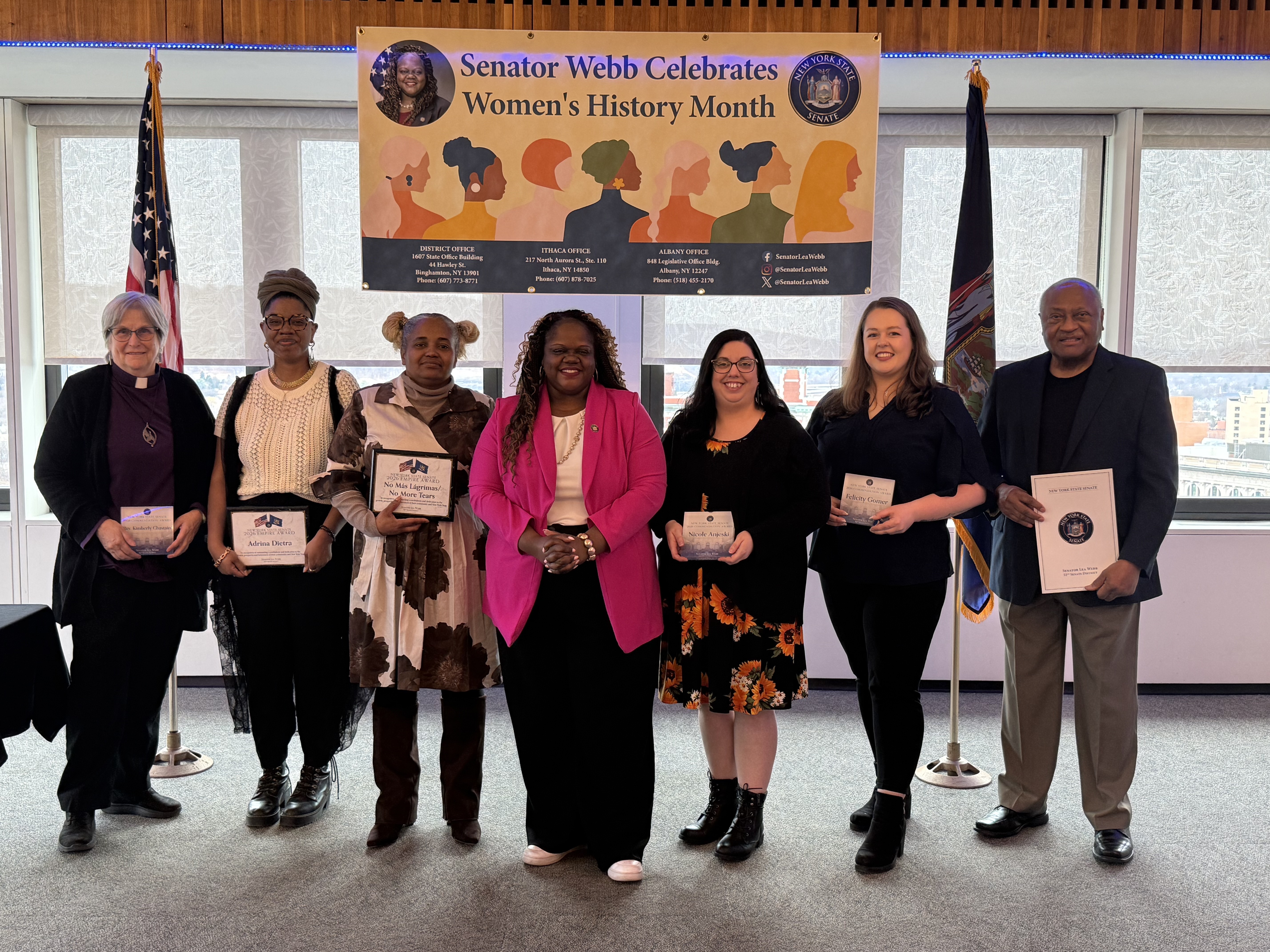 Senator Webb Presents Awards to Local Leaders in Honor of Women’s ...