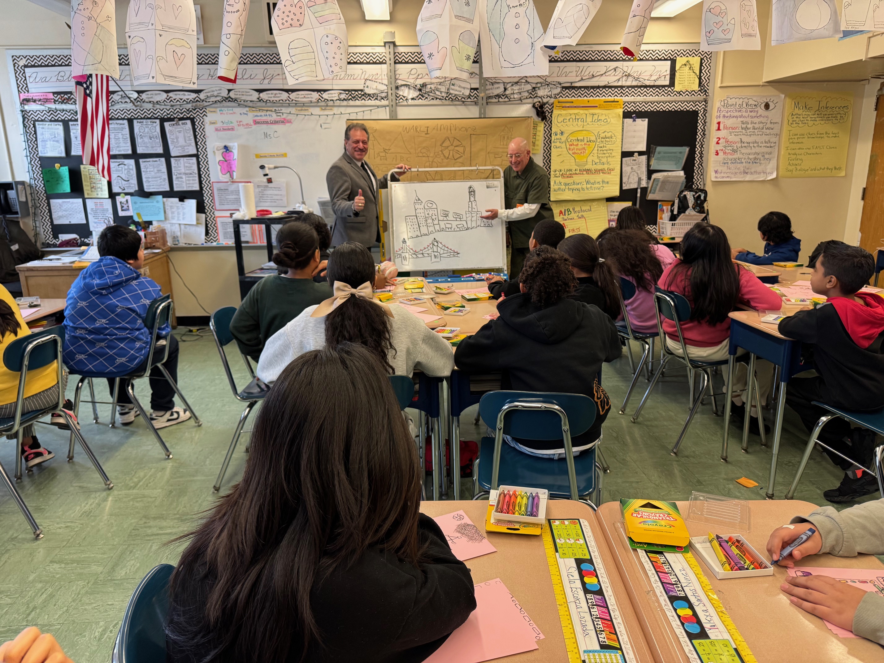 Addabbo Brings Art Therapy to PS 60 in Woodhaven With Local Instructor ...