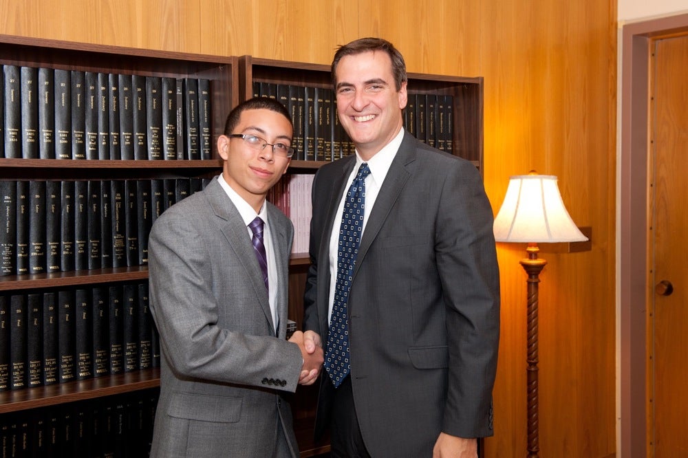 Senator Gianaris congratulates Sebastian Zarate as this year's Queens ...