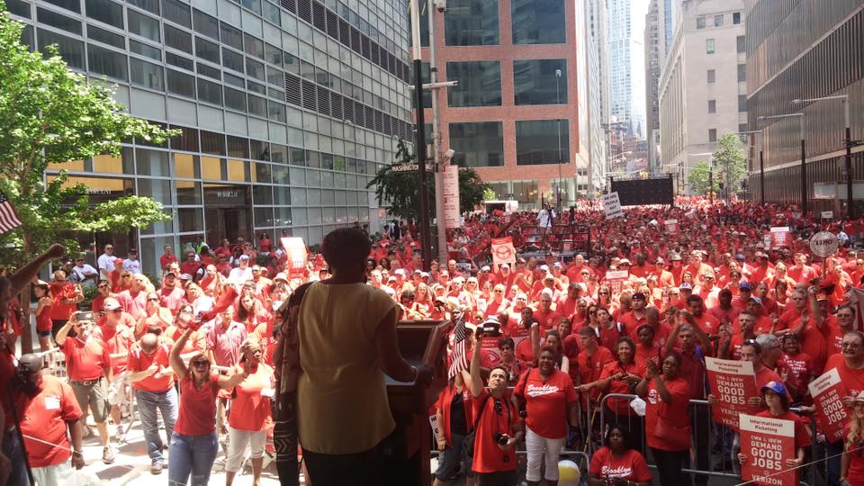 CWA Rally For A Fair Contract | NYSenate.gov