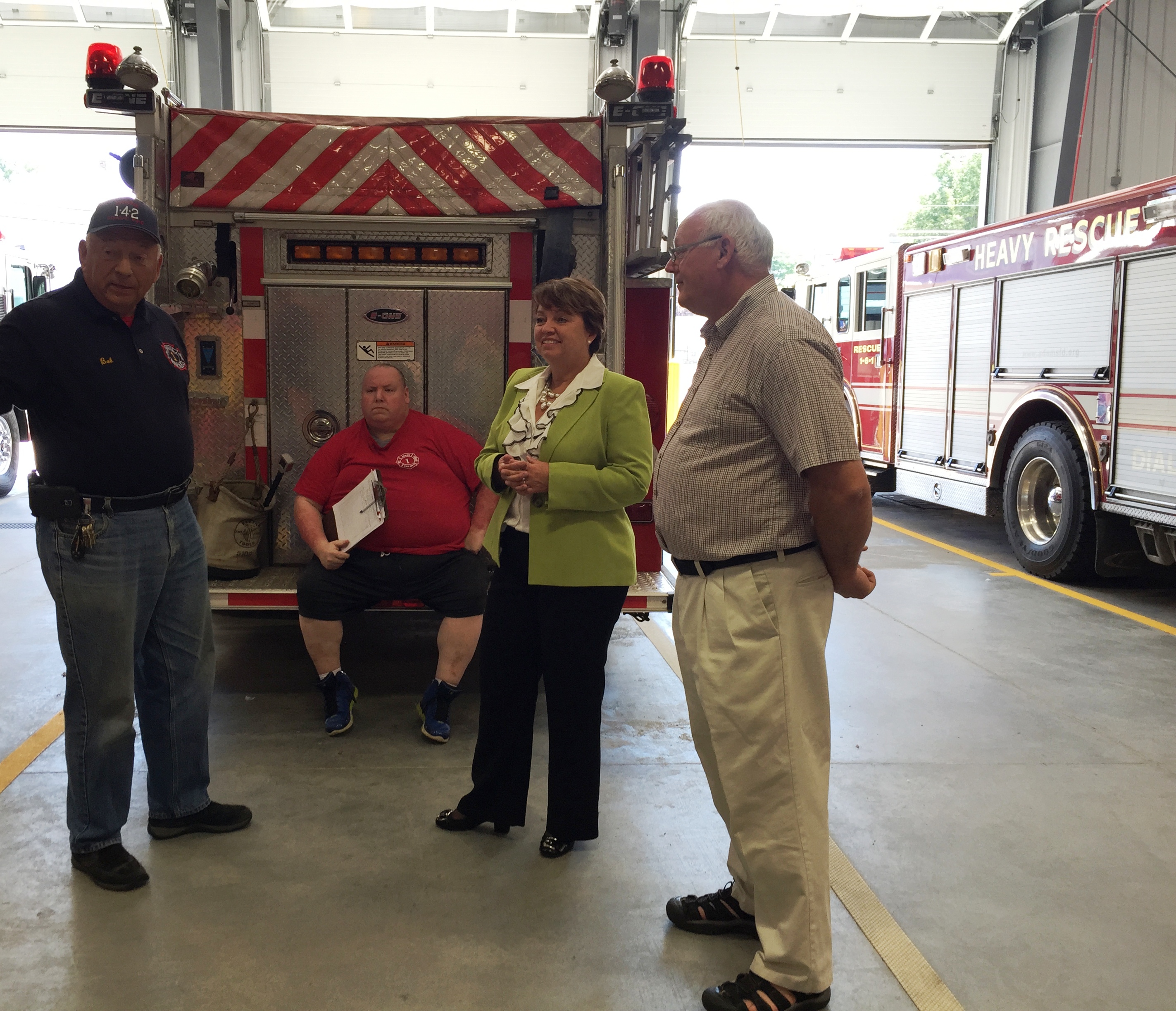Ritchie Delivers $50,000 to Help Complete Expansion of Adams Fire ...